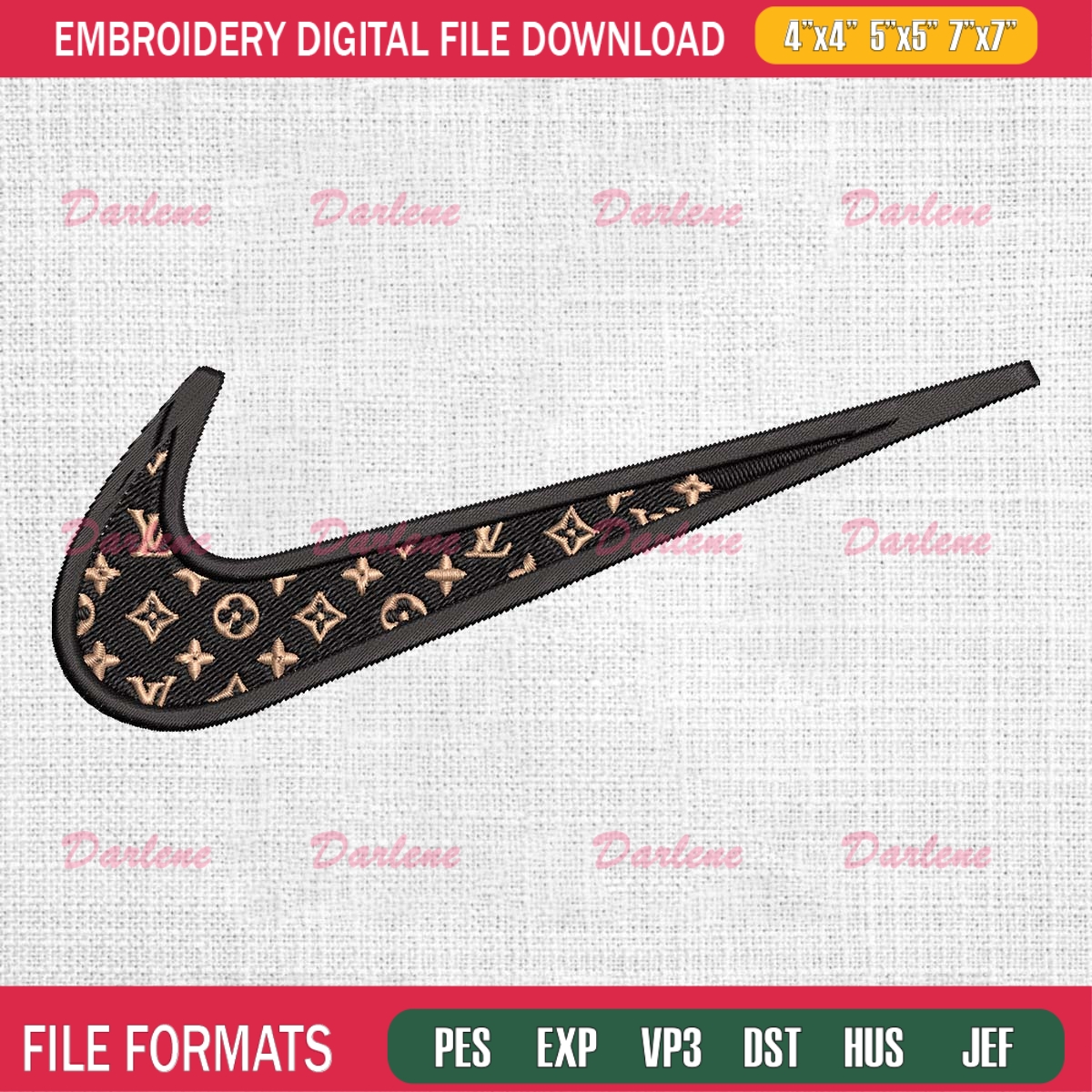 Nike Logo Embroidery Design | Inspire Uplift