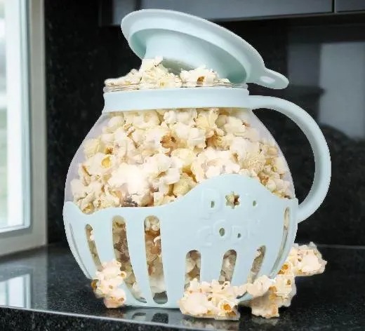 MMUGOOLER Glass Microwave Popcorn Maker - Healthy & Easy Sna | Inspire ...