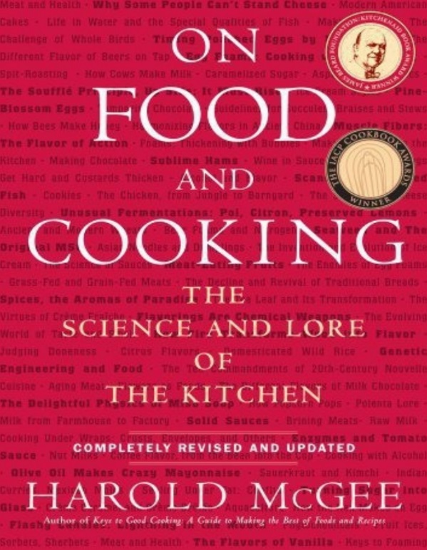 On food and cooking the science and lore of the kitchen by H | Inspire ...