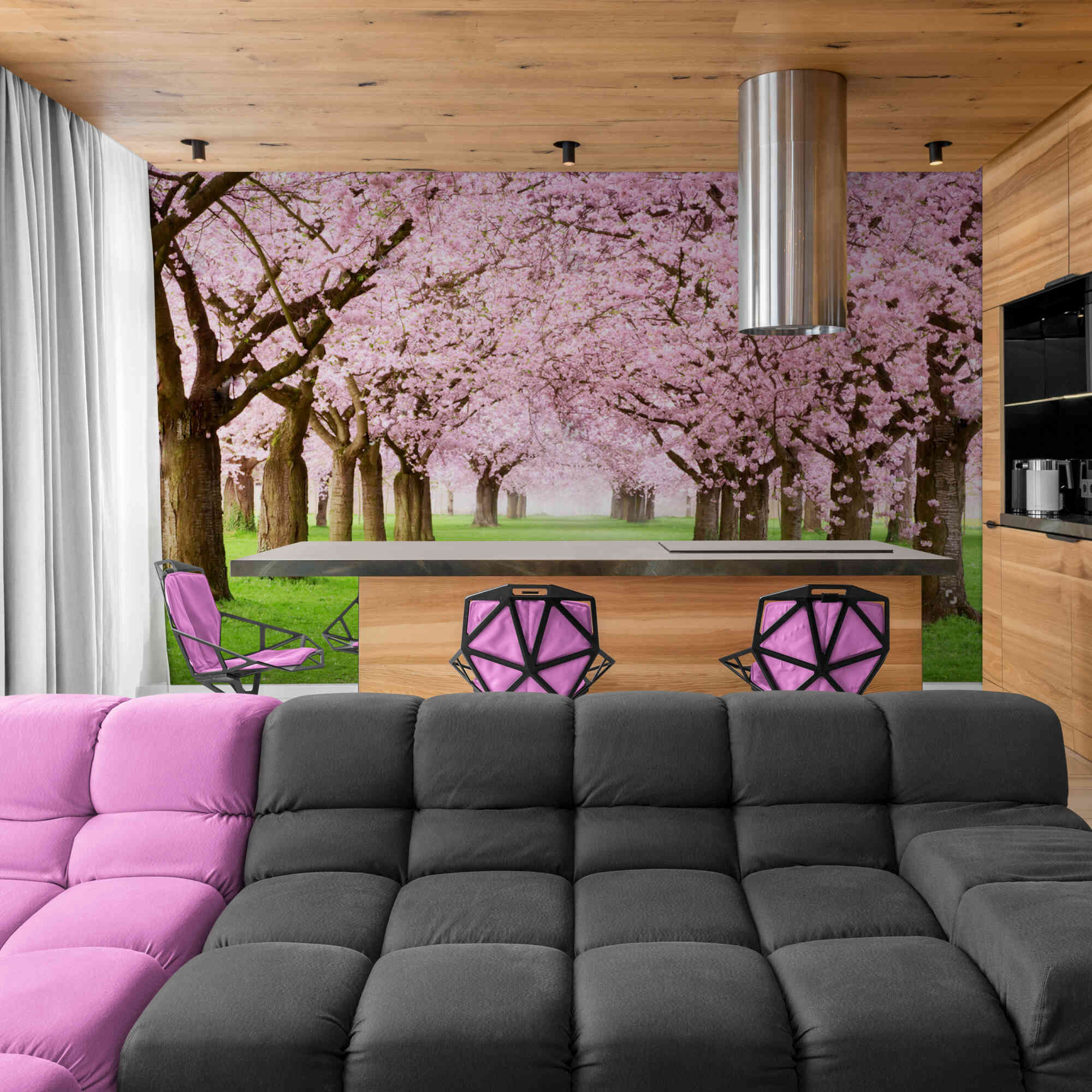 Sticky Wall Mural Photo Wallpaper - Ornamental Garden | Inspire Uplift