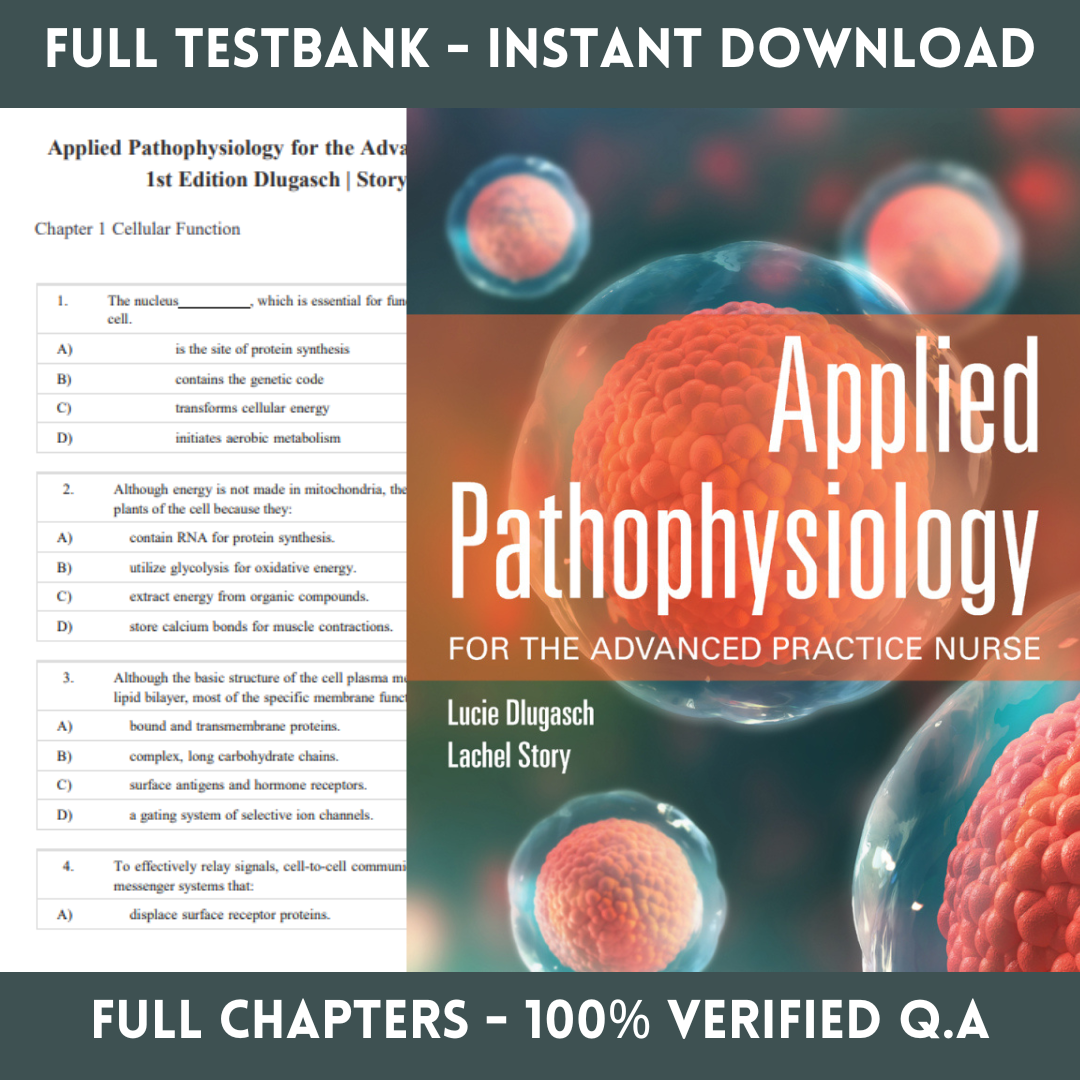 Test bank For Applied Pathophysiology for the Advanced Pract - Inspire ...