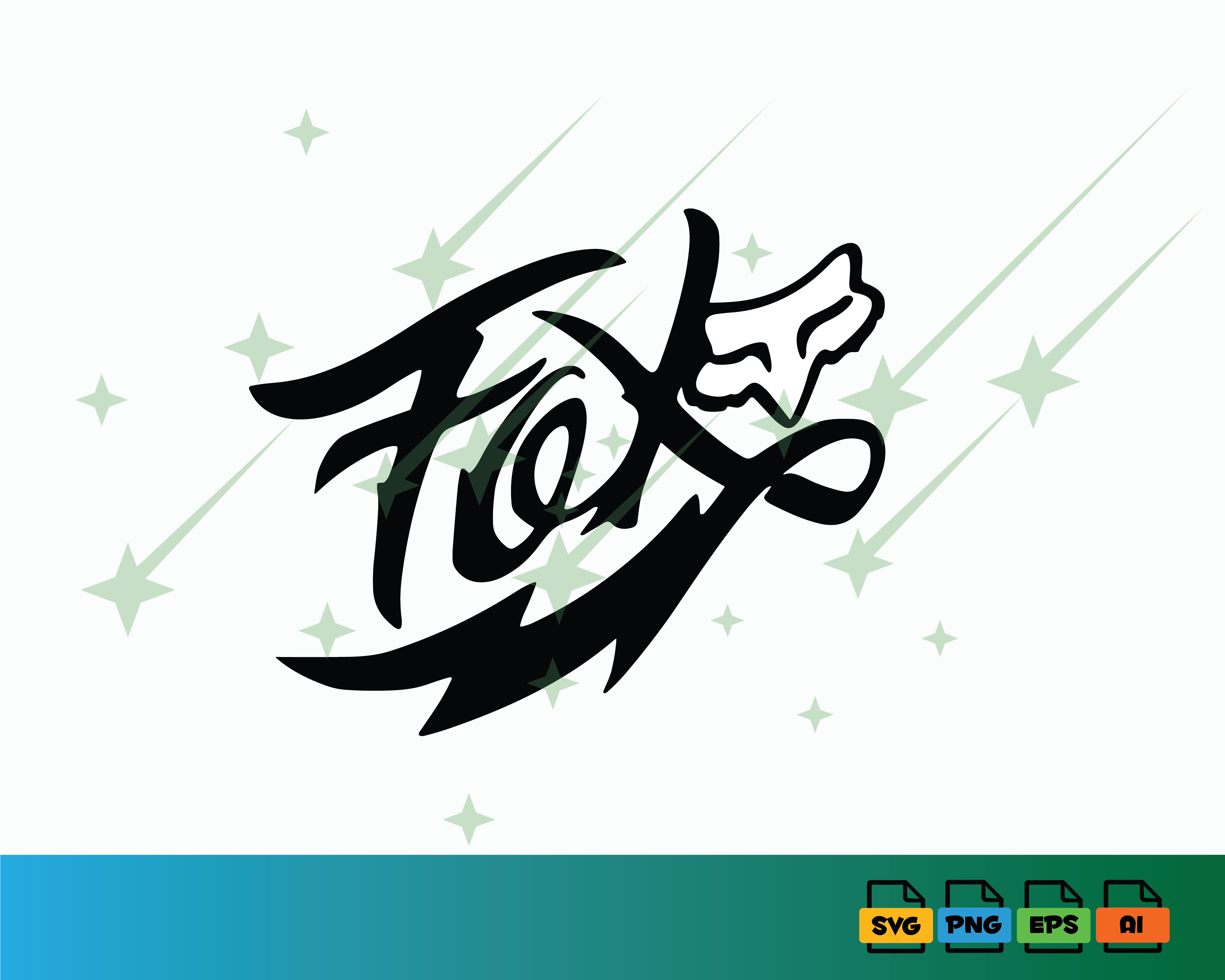 Fox Racing - SVG and PNG Formats - Ready to use for Cricut a | Inspire ...