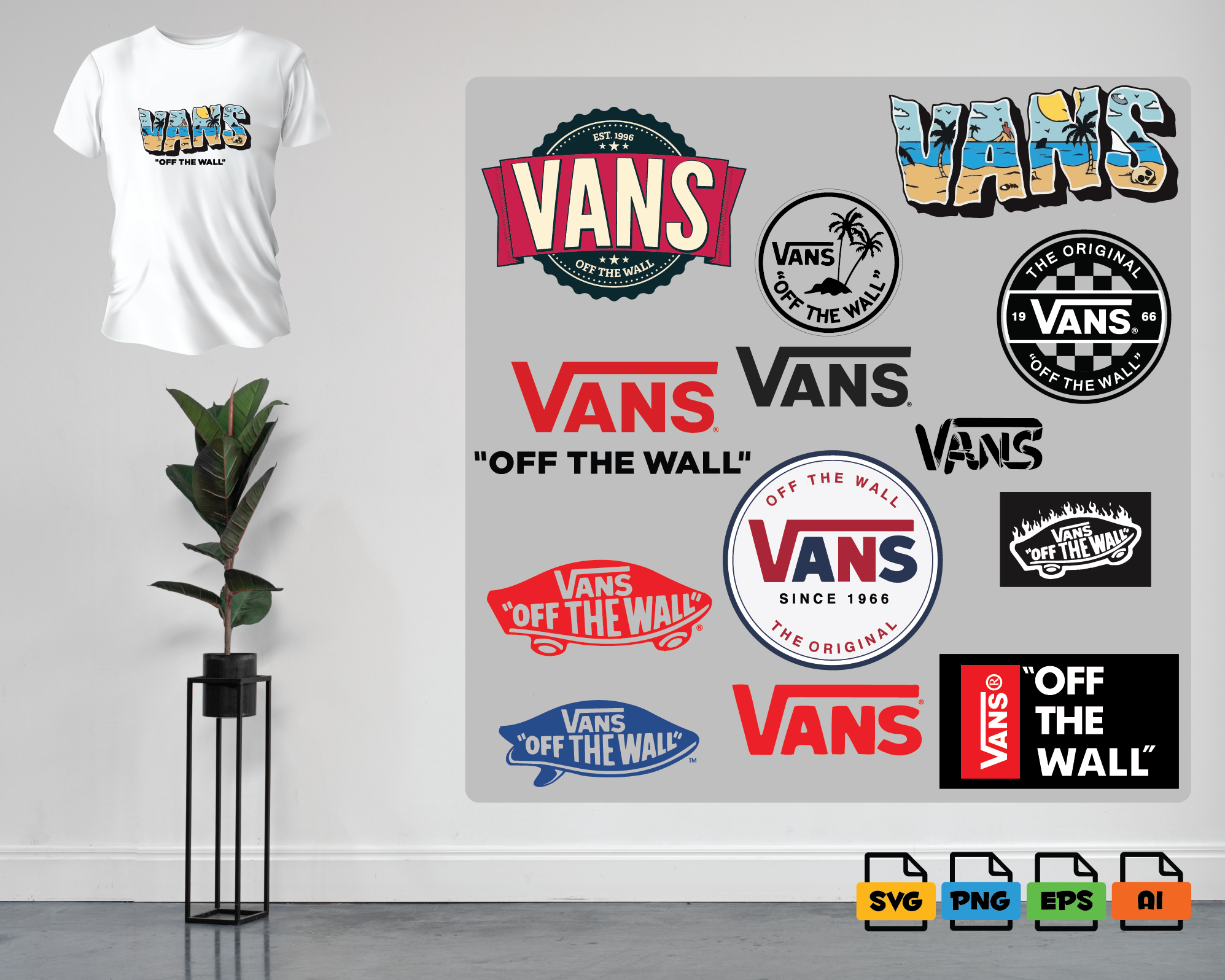 VANS SVG and PNG Formats - For Cricut and Canva - VANS SVG - | Inspire ...
