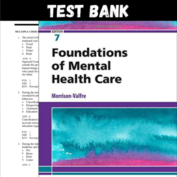 Latest 2023 Foundations of Mental Health Care, 7th Edition B | Inspire ...