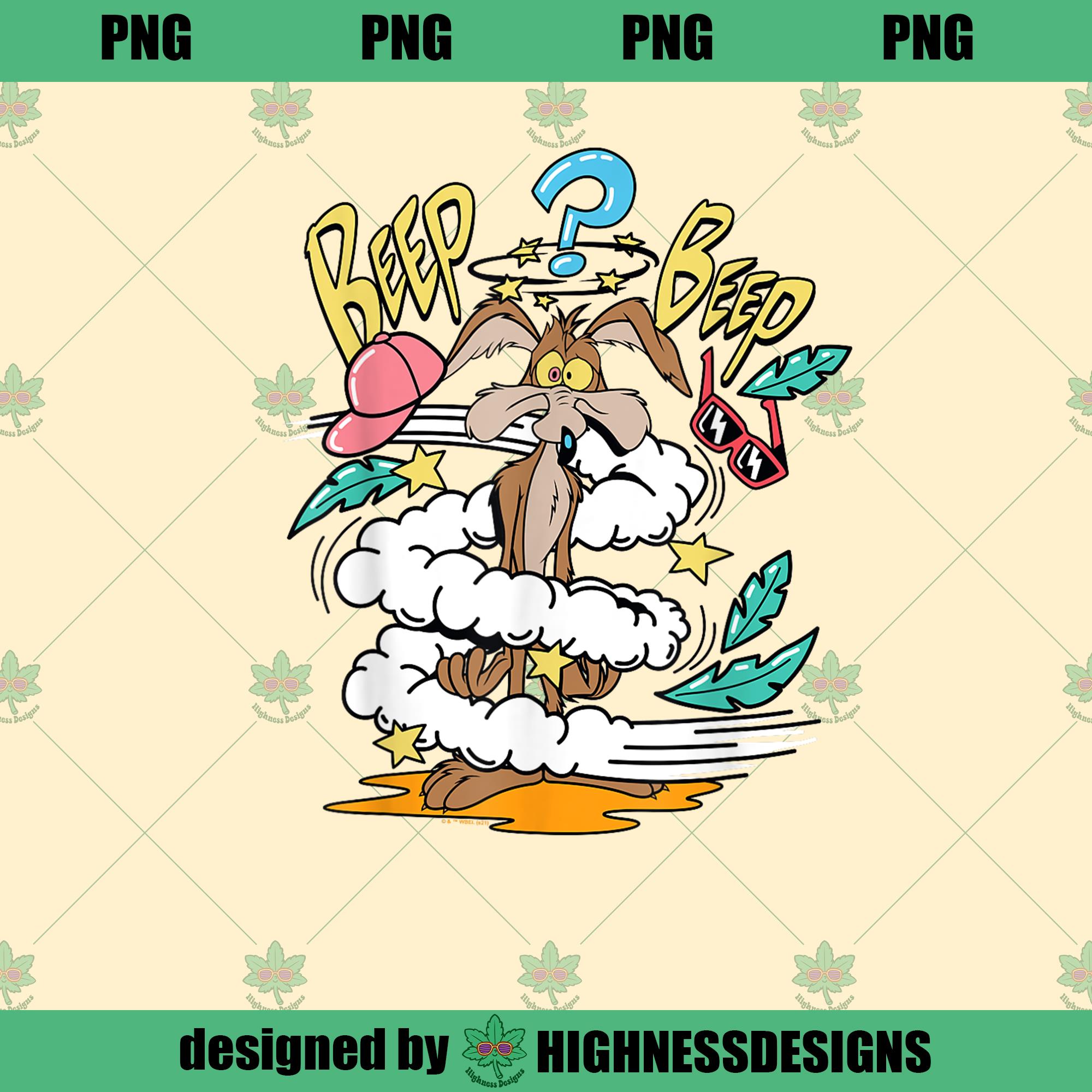Looney Tunes Wile E Coyote Beep Beep PNG Download | Inspire Uplift