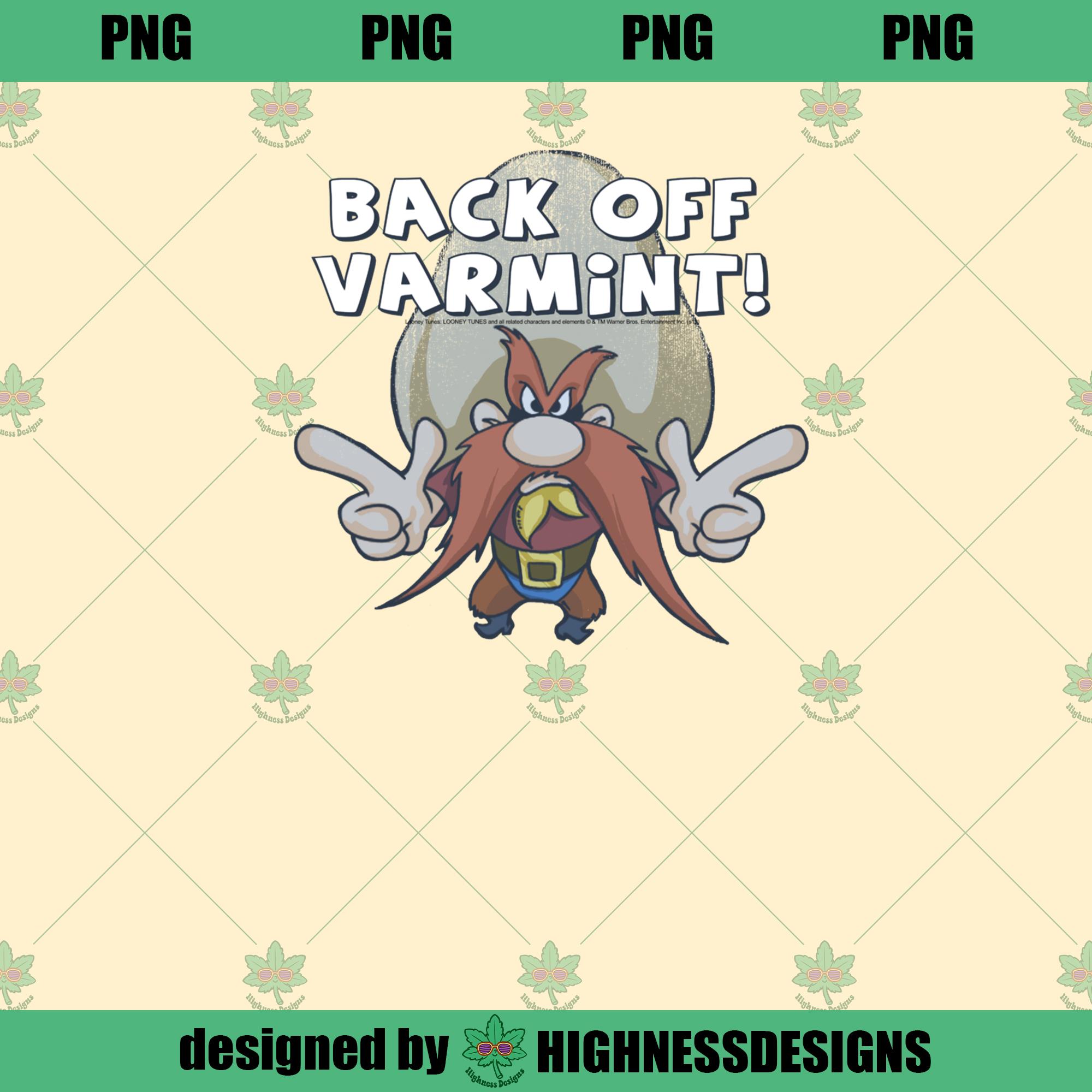 Looney Tunes Yosemite Sam Back Off Varmint Hoodie PNG Downlo | Inspire ...