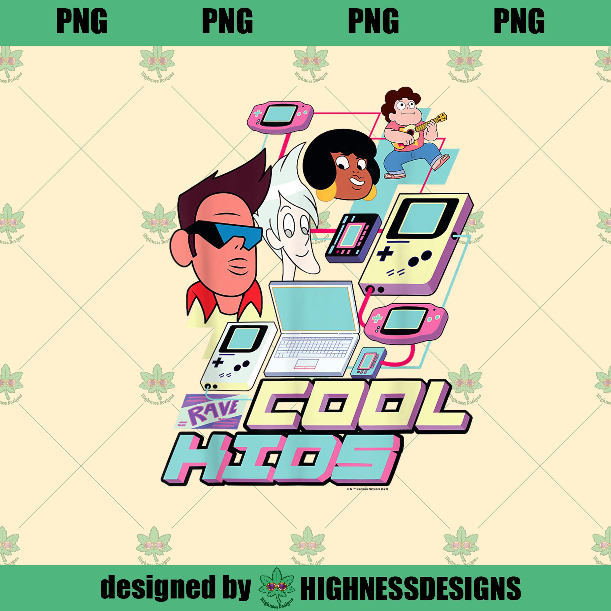 Steven Universe Rave Cool Kids PNG Download | Inspire Uplift