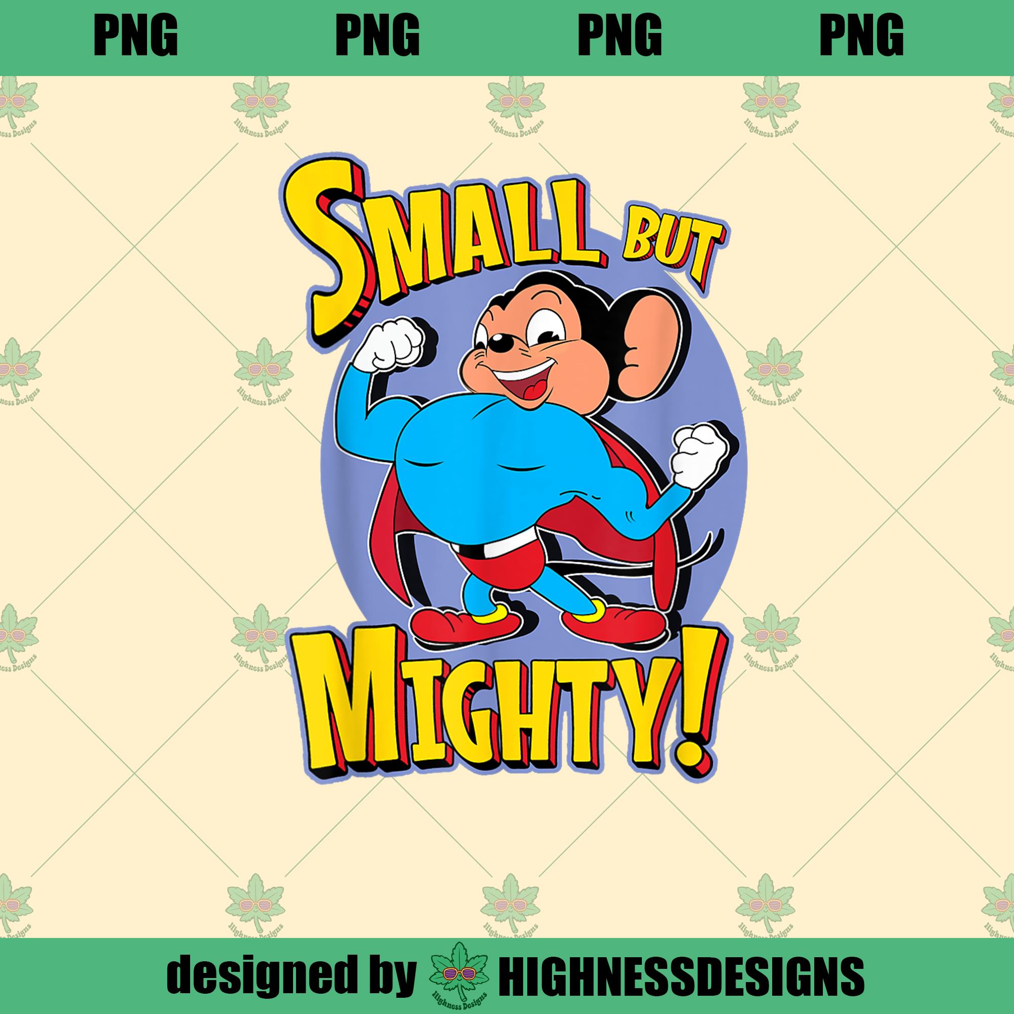 Superhero Mouse Cartoon in Cape Small But Mighty Super Hero | Inspire ...