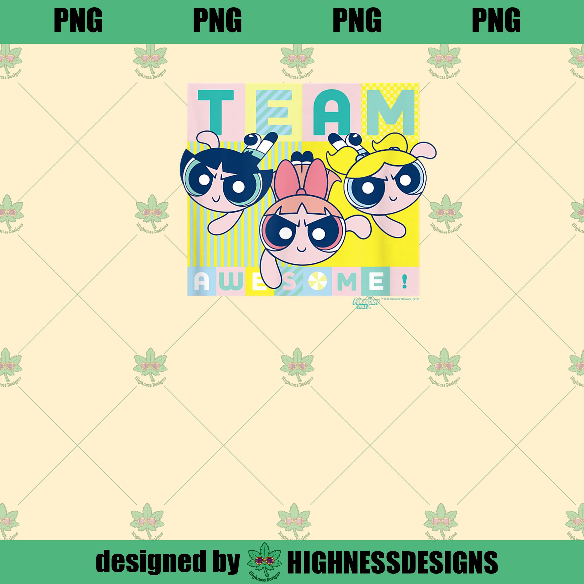 The Powerpuff Girls Awesome Block PNG Download | Inspire Uplift