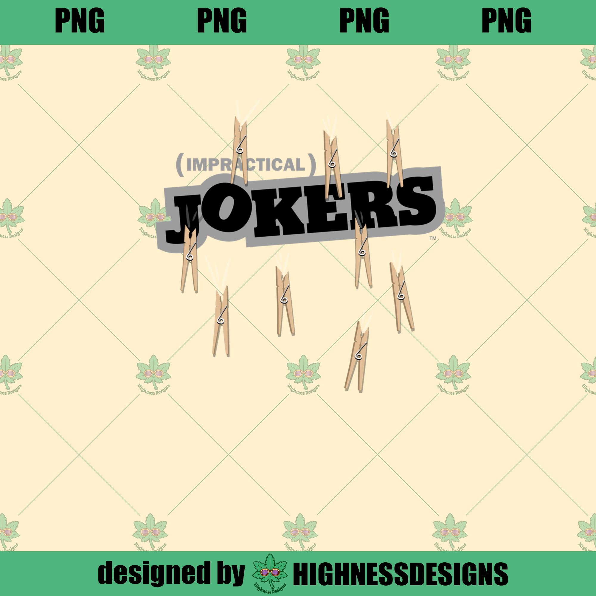 Impractical Jokers Sneaky Clothes Pins PNG Download | Inspire Uplift