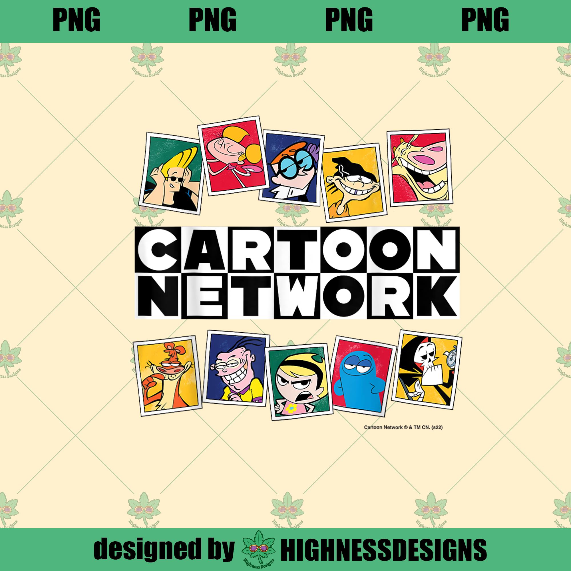 Cartoon Network Character Polaroids PNG Download - Inspire Uplift