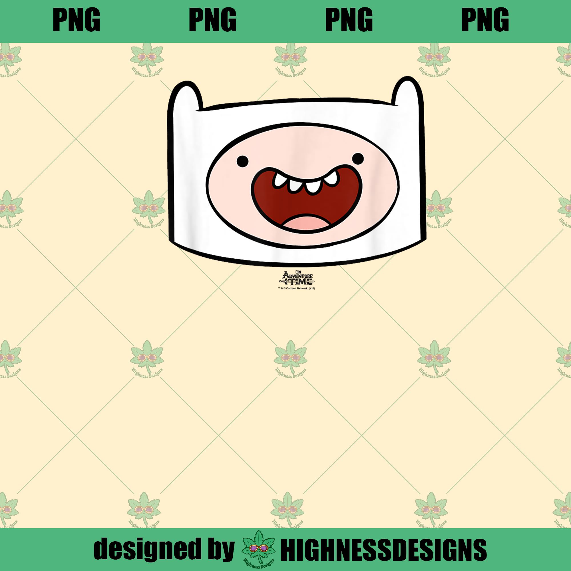 Adventure Time Finn Head PNG Download | Inspire Uplift