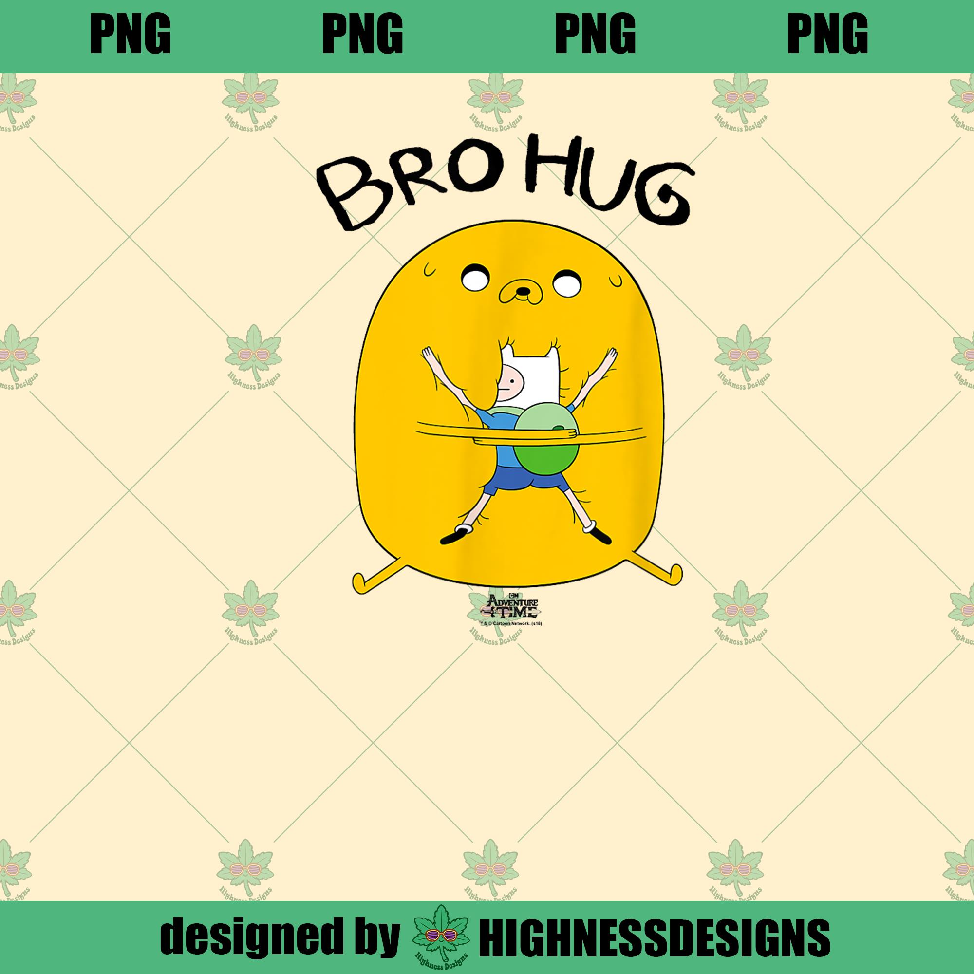 Adventure Time Jake Bro Hug PNG Download | Inspire Uplift