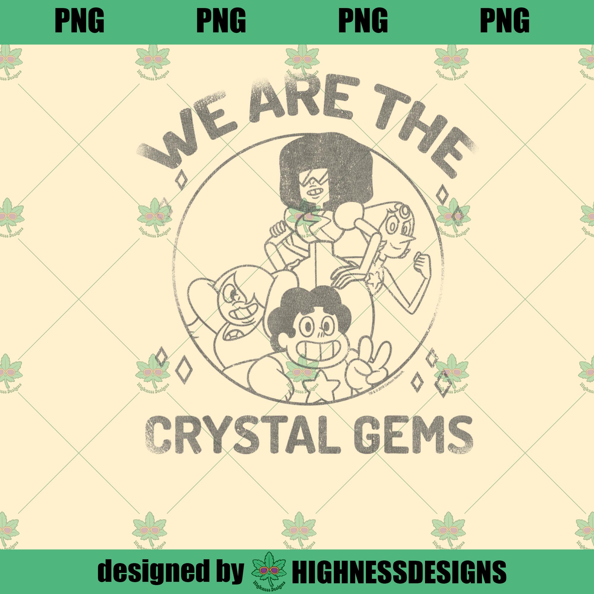CN Steven Universe We Are The Crystal Gems PNG Download | Inspire Uplift