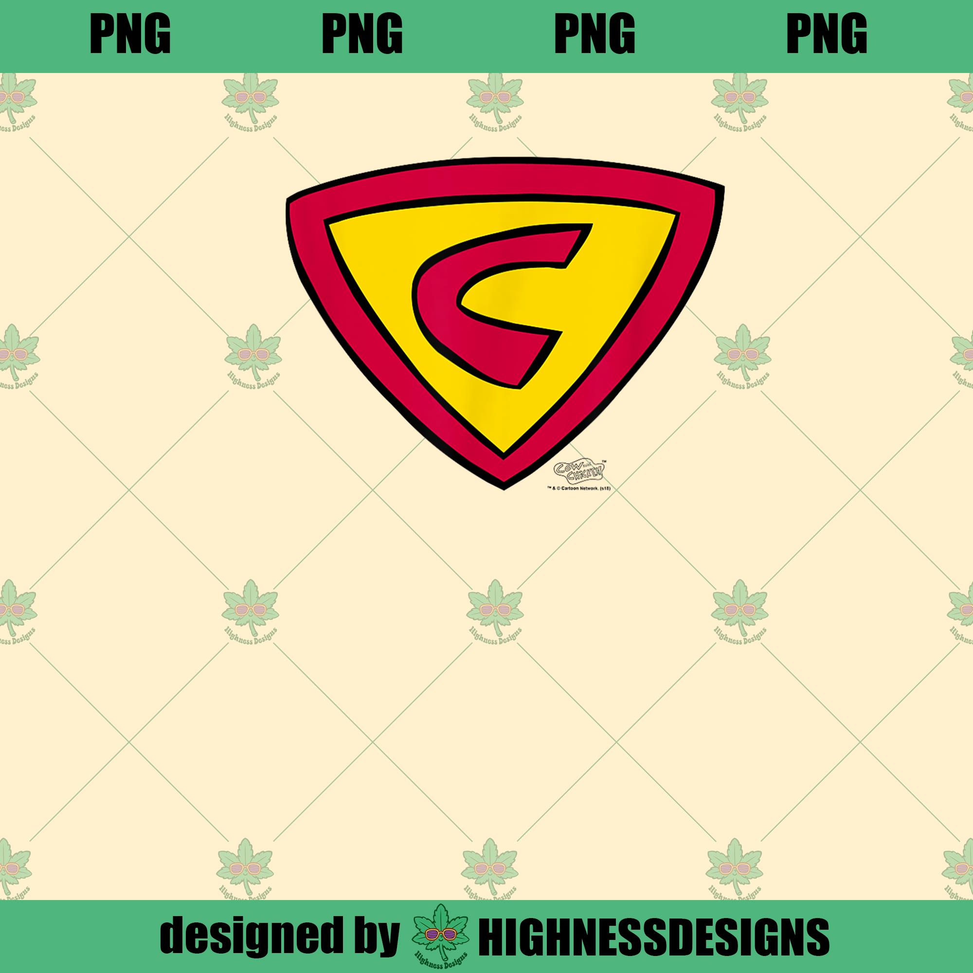 Cow and Chicken Super Cow Logo PNG Download | Inspire Uplift