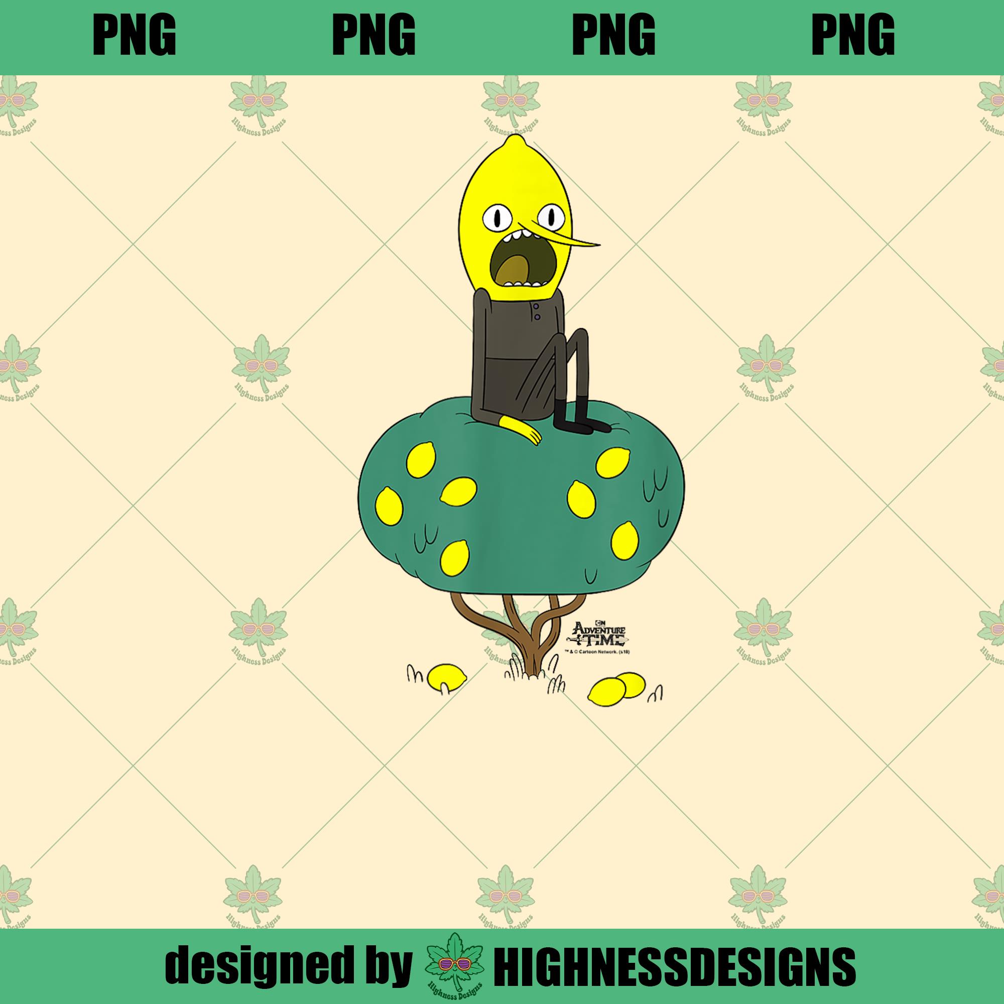 Adventure Time Lemongrab Tree PNG Download | Inspire Uplift