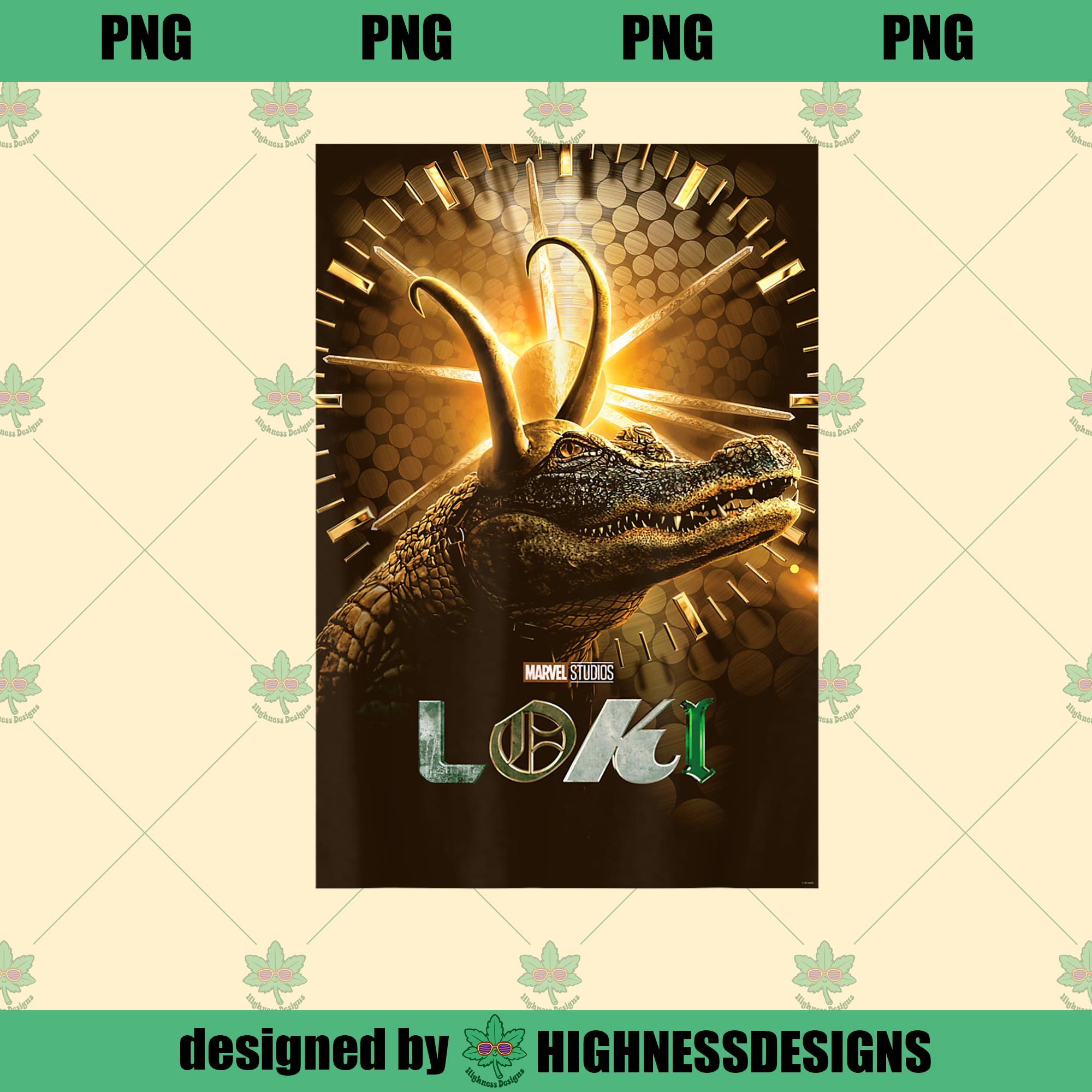 Marvel Loki Disney Alligator Loki Character Poster PNG Downl - Inspire ...
