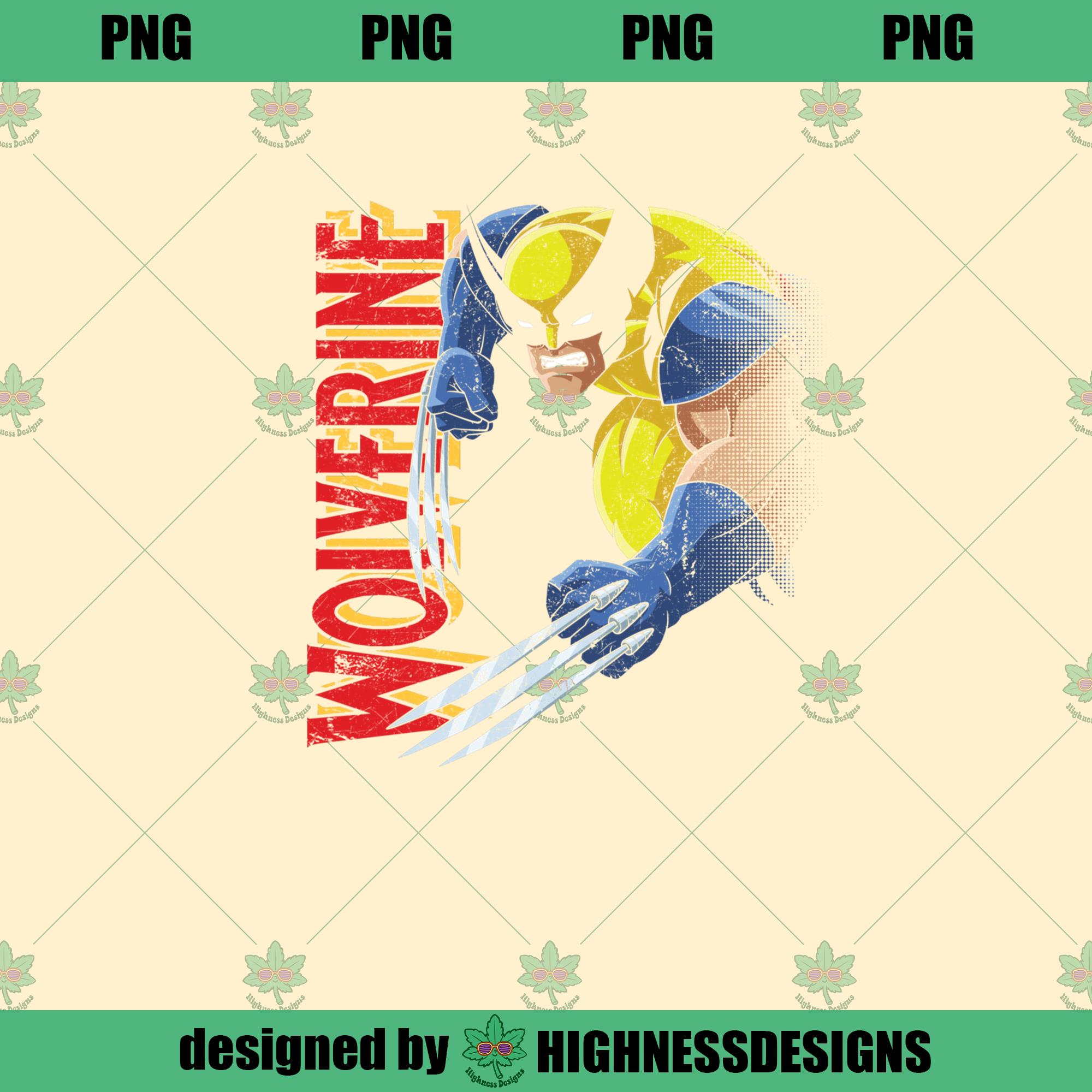 Marvel XMen Wolverine 90s Animated Series PNG Download - Inspire Uplift