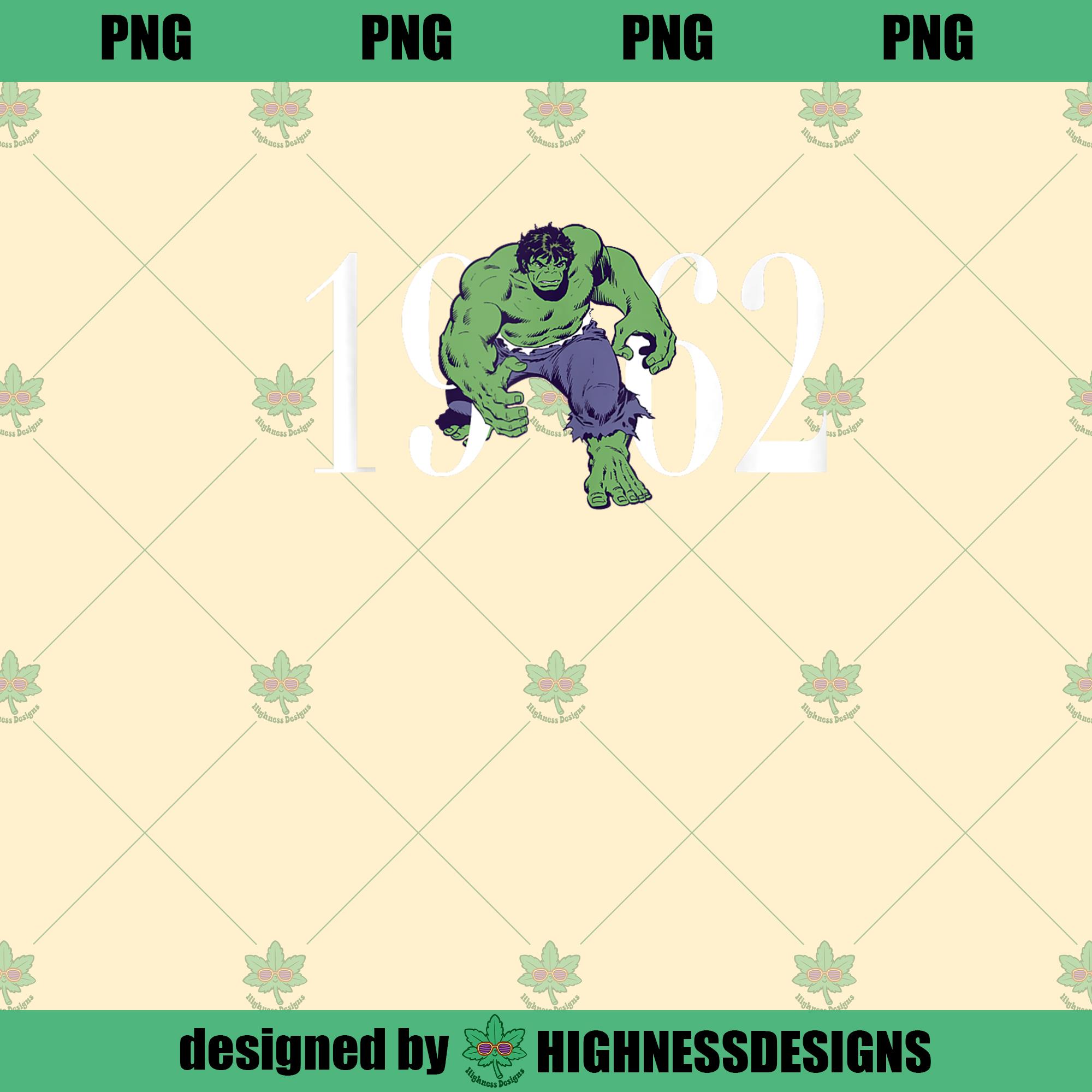 Marvel The Incredible Hulk Vintage Action Pose PNG Download | Inspire ...
