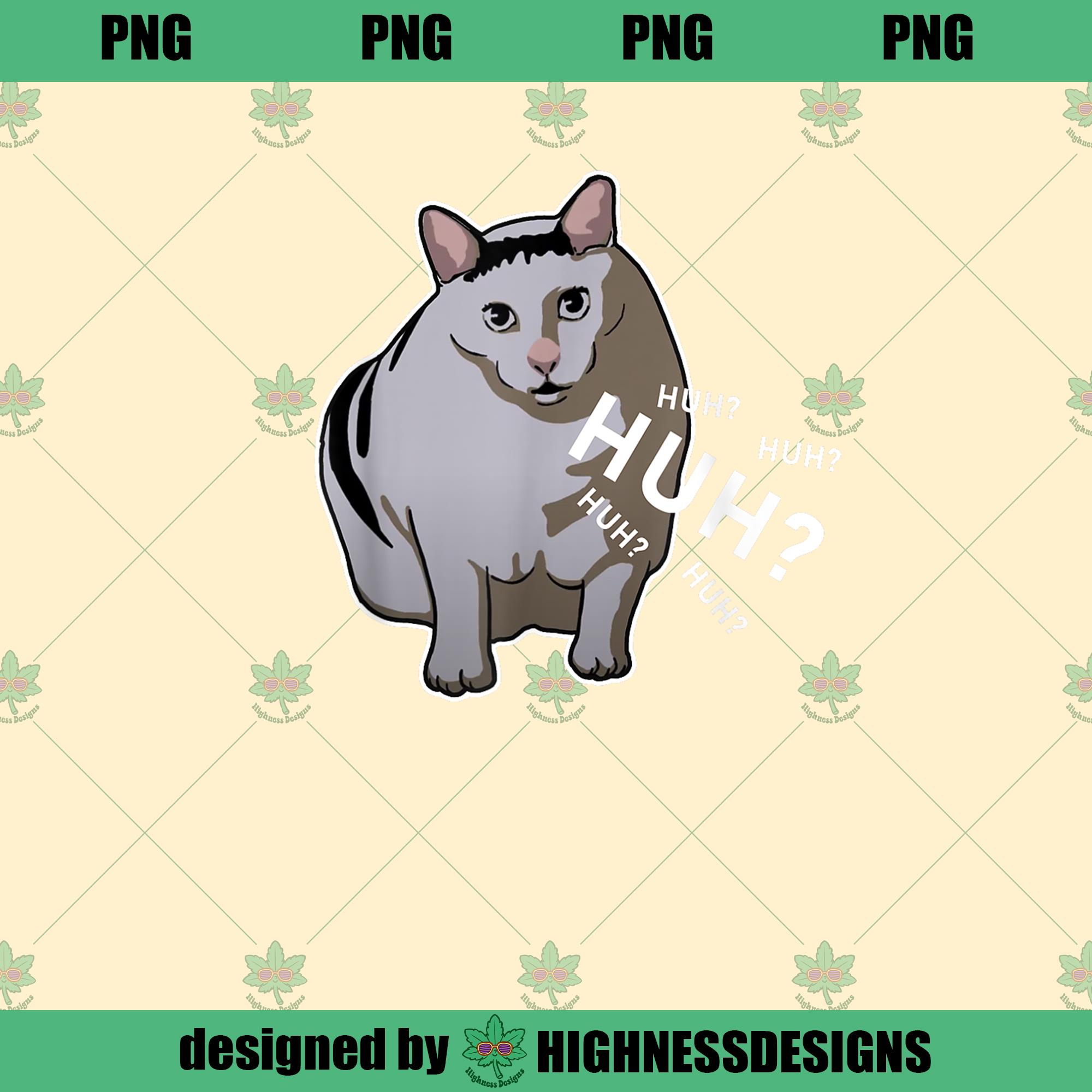Meme Huh Cat the huh cat meme PNG Download | Inspire Uplift