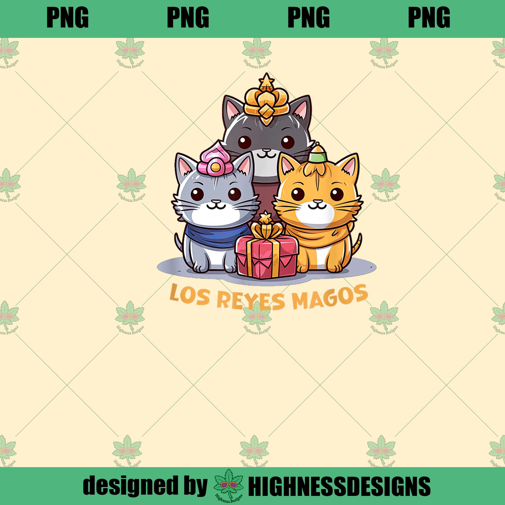 Los Reyes Magos Gato Trio PNG Download - Inspire Uplift