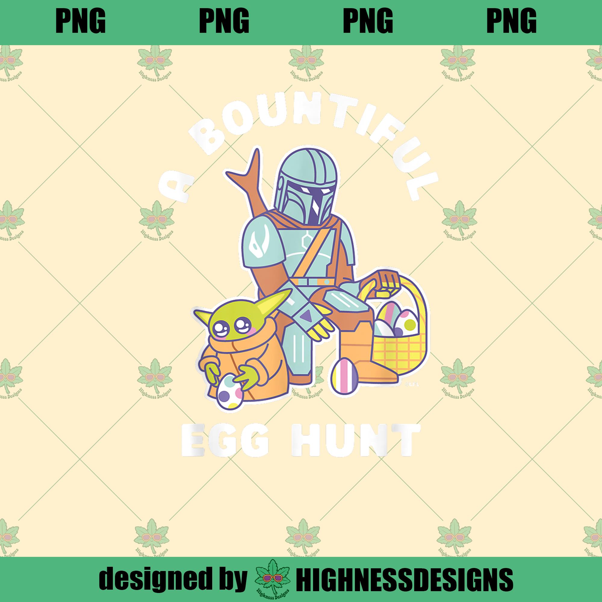 Star Wars The Mandalorian Mando and Grogu Egg Hunt Easter PN | Inspire ...