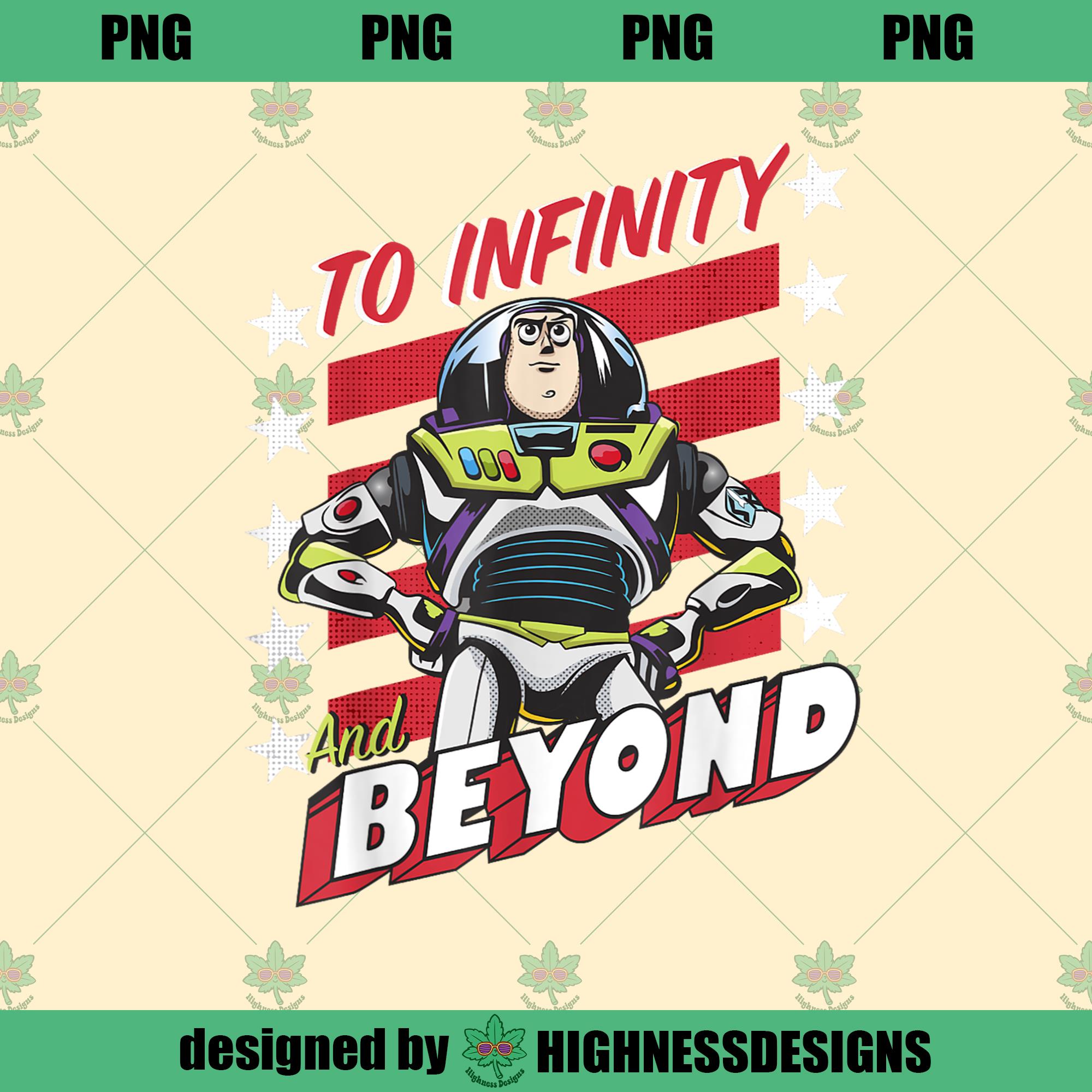 Disney Pixar Toy Story Buzz Infinity And Beyond Poster PNG D | Inspire ...
