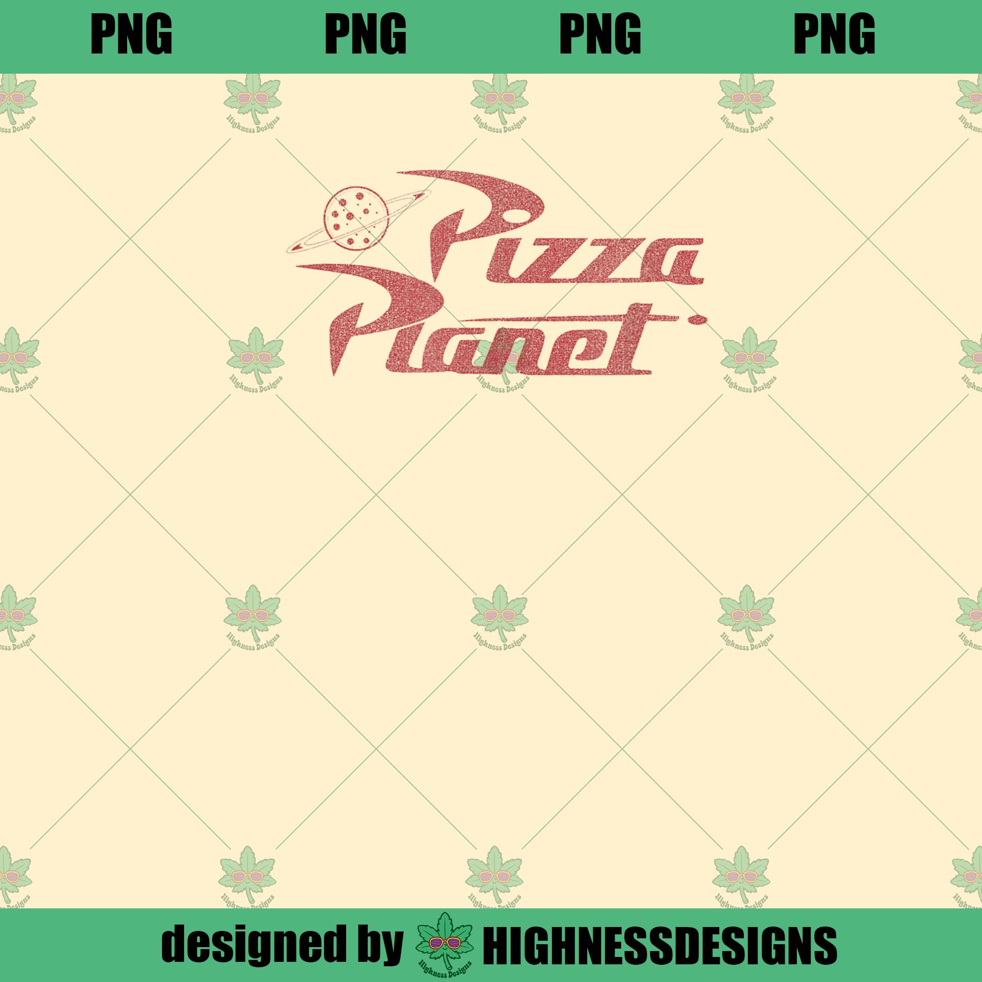 Disney Pixar Toy Story Pizza Planet Straight Distressed Logo | Inspire ...