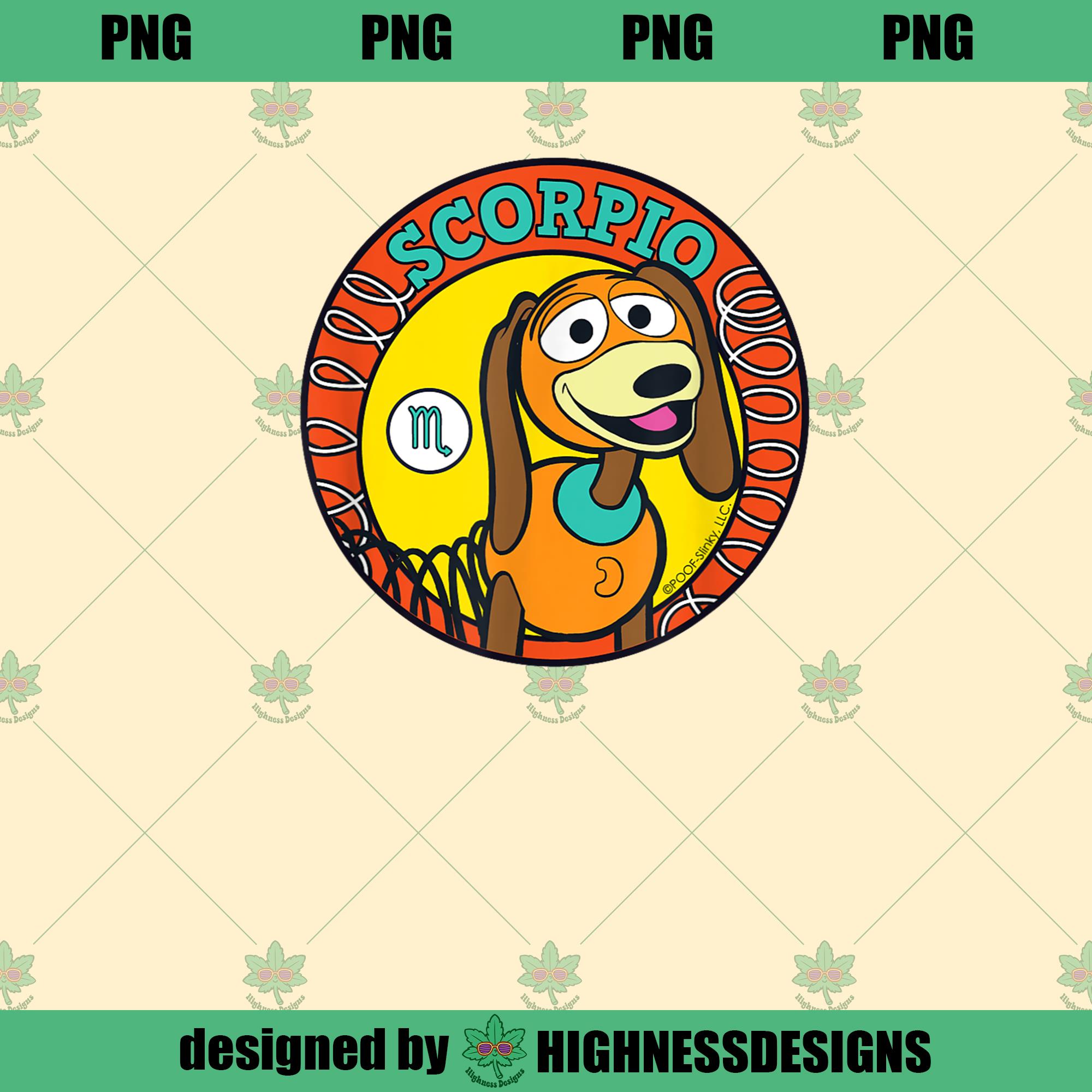 Disney and Pixars Toy Story Slinky Dog Scorpio Zodiac PNG Do - Inspire ...