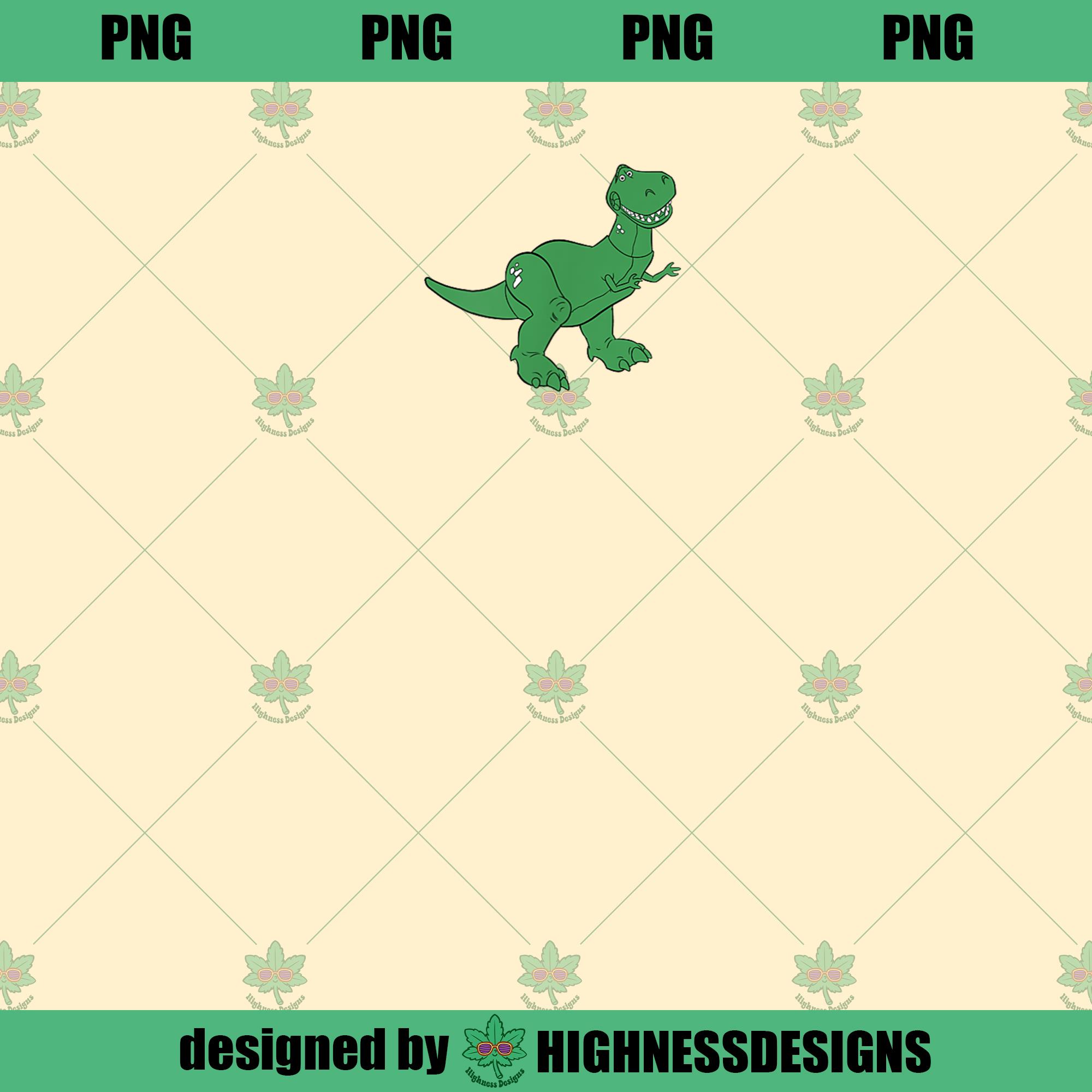 Disney Pixar Toy Story Rex The Dinosaur PNG Download - Inspire Uplift