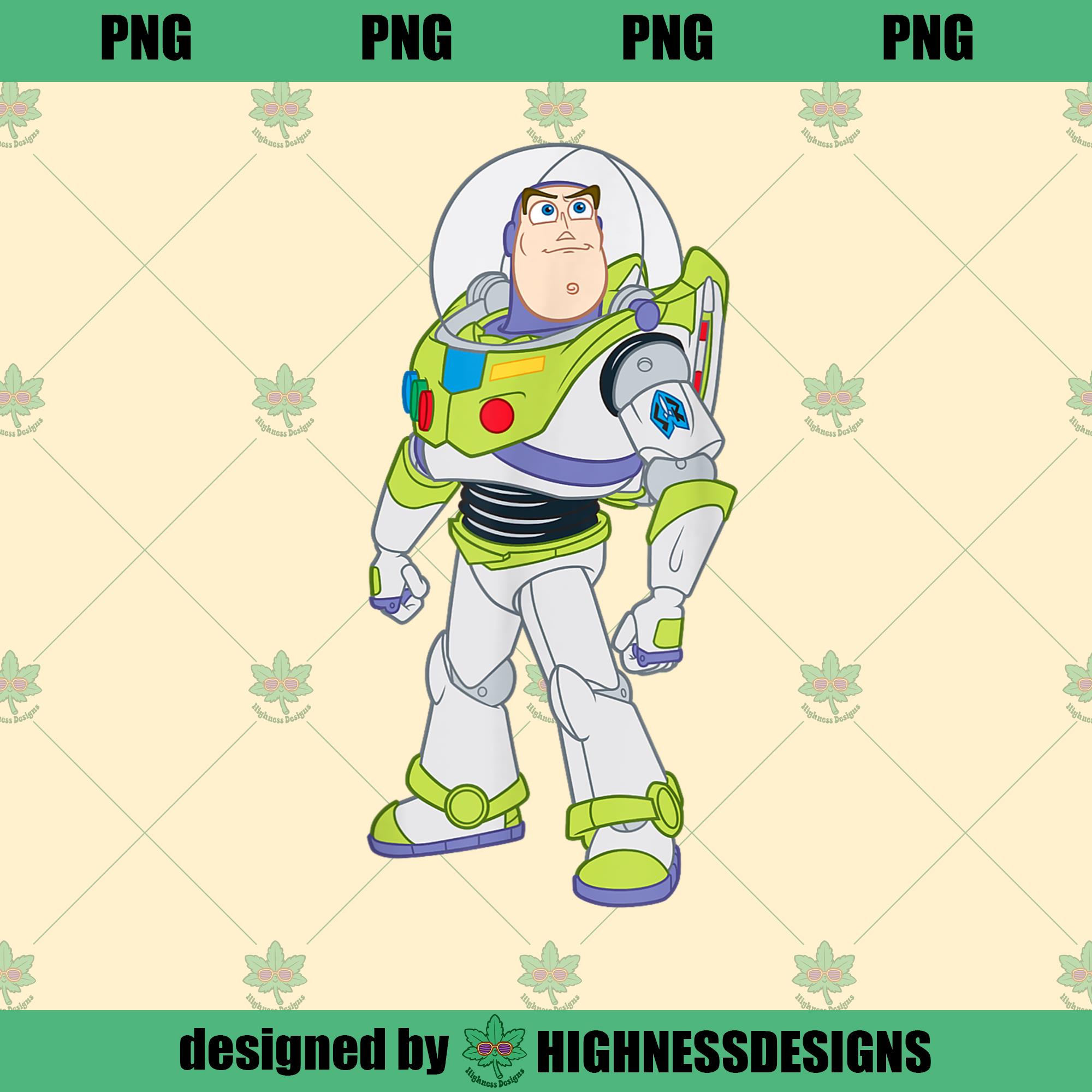 Disney Pixar Toy Story Buzz Lightyear Strong Pose PNG Downlo | Inspire ...