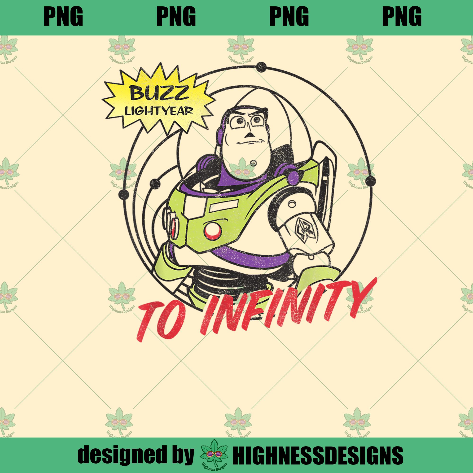 Disney Pixar Toy Story Buzz Lightyear To Infinity PNG Downlo | Inspire ...