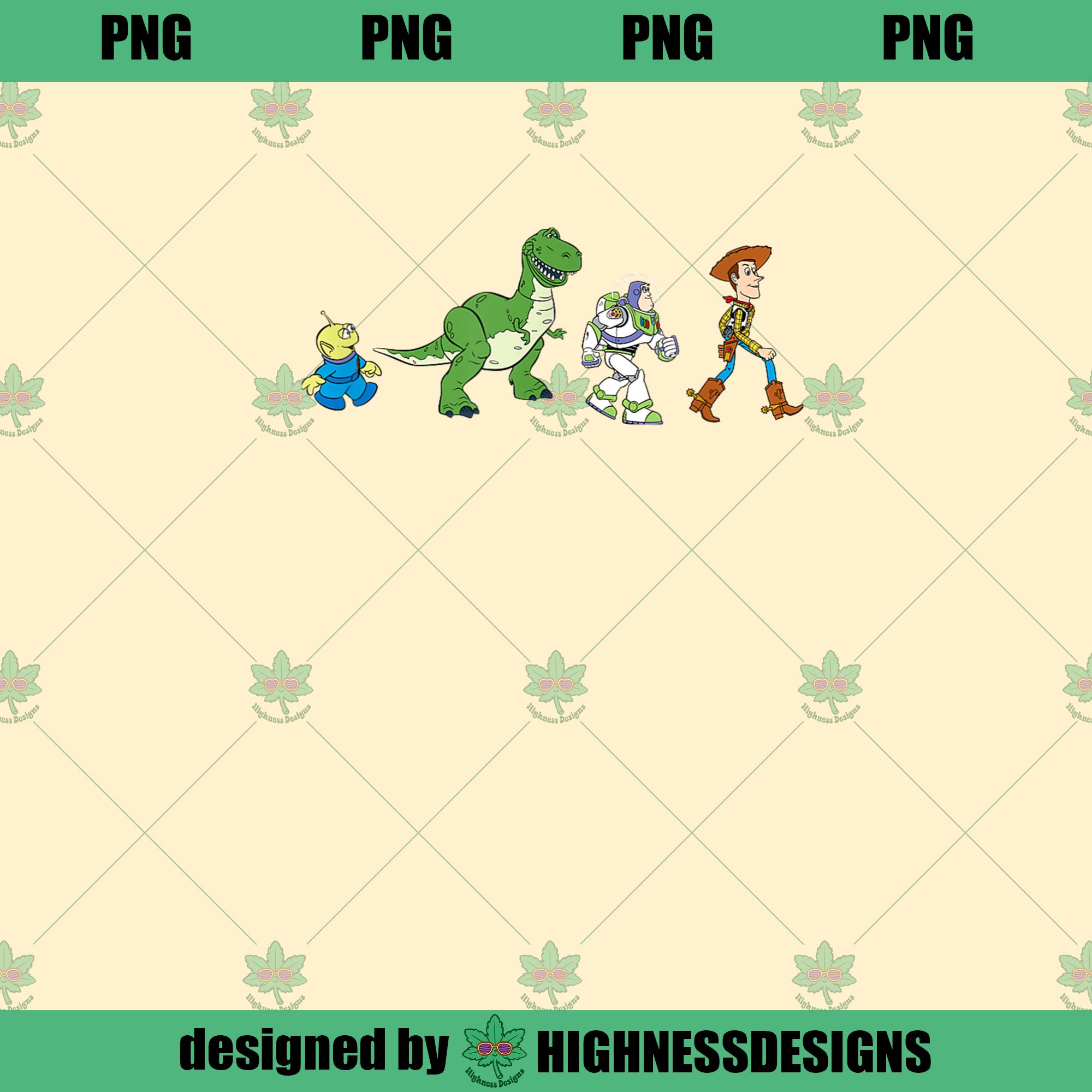 Disney Pixar Toy Story Toy Crossing Characters Group Shot PN | Inspire ...