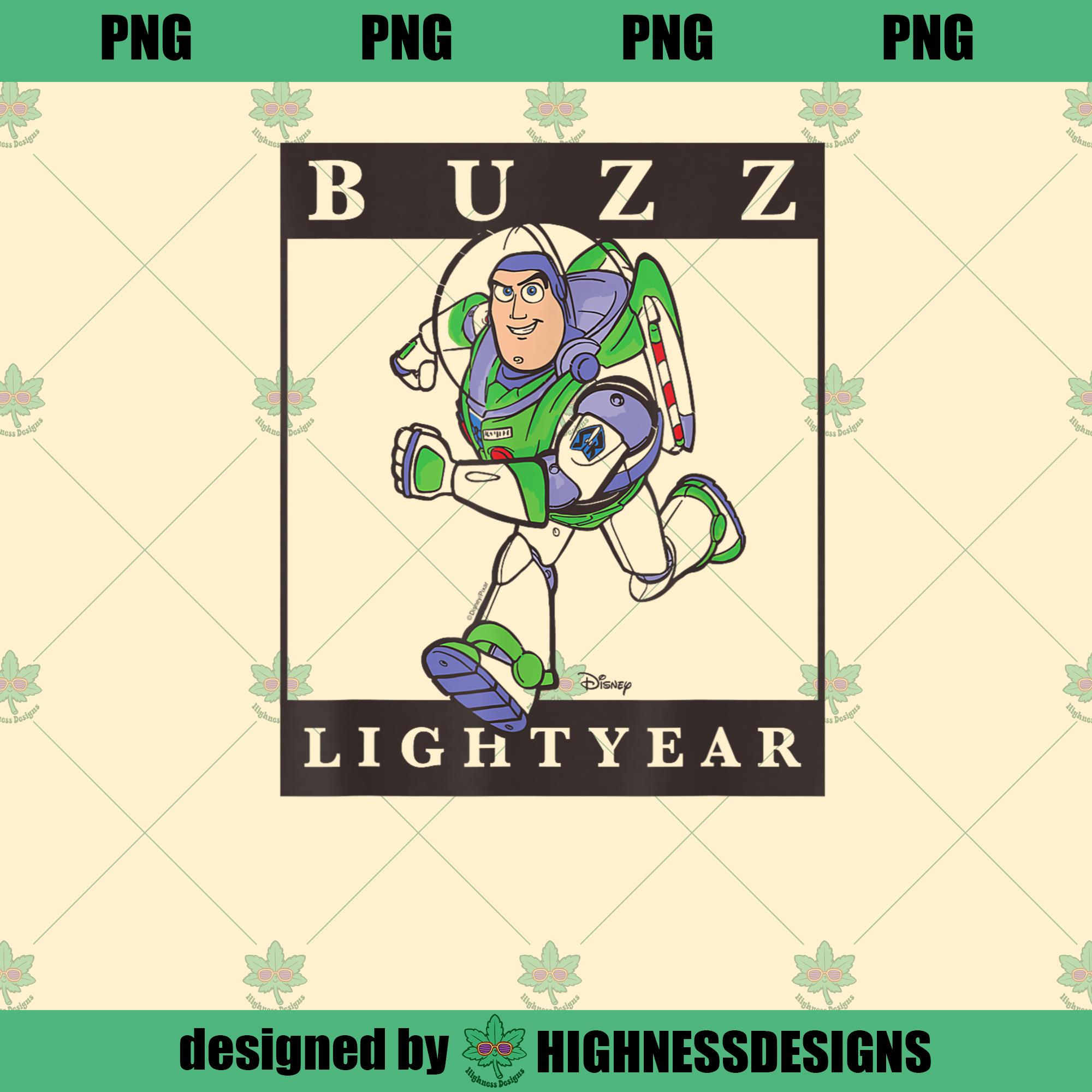 Toy Story Type Block Buzz Lightyear PNG Download | Inspire Uplift
