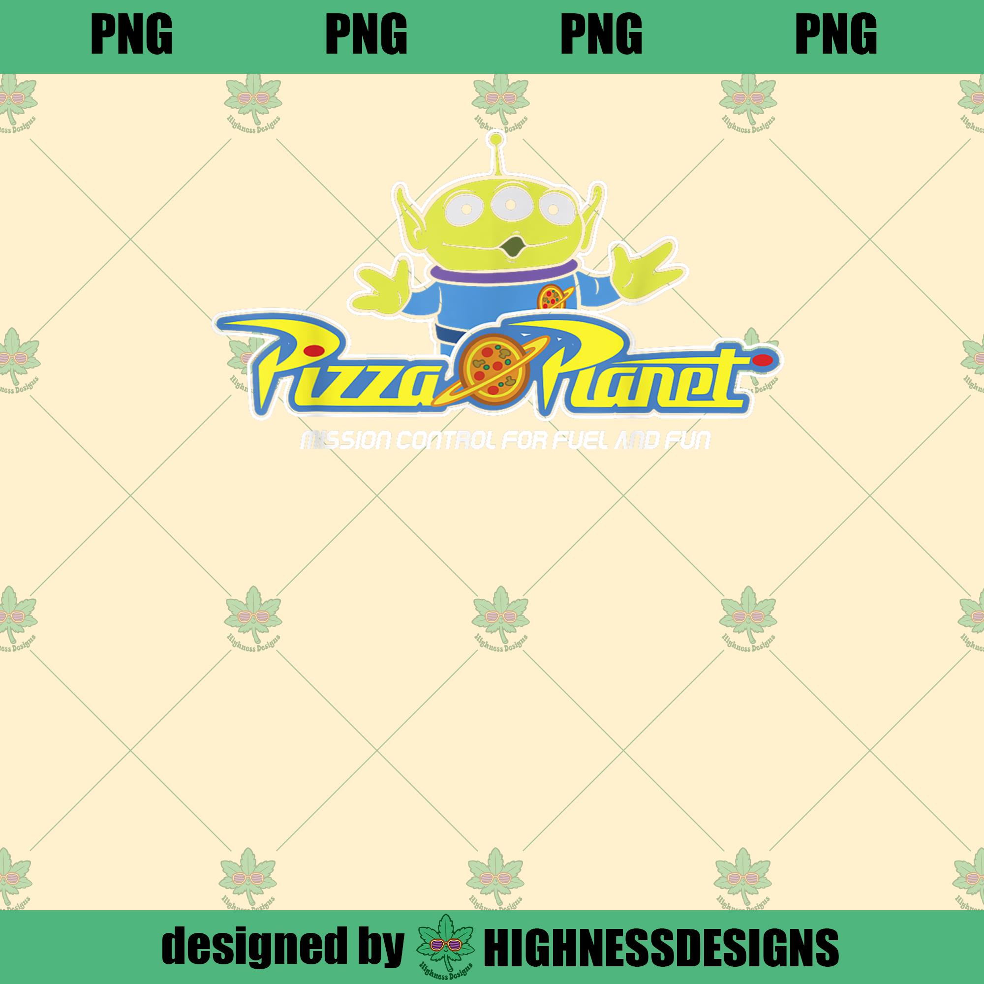 Disney Pixar Toy Story Alien Pizza Planet Classic PNG Downlo - Inspire ...