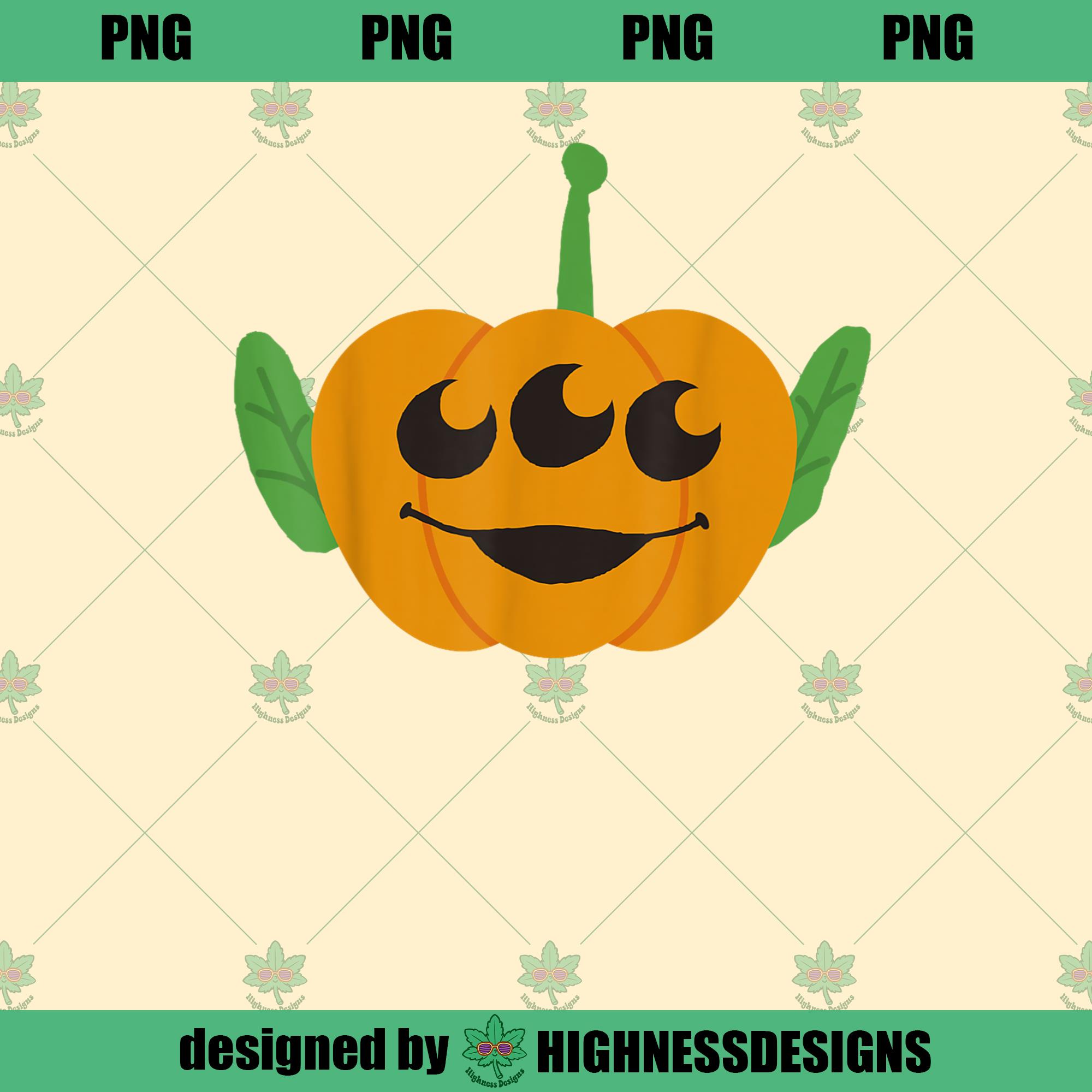 Disney Pixar Toy Story Alien Pumpkin Head Halloween PNG Down | Inspire ...