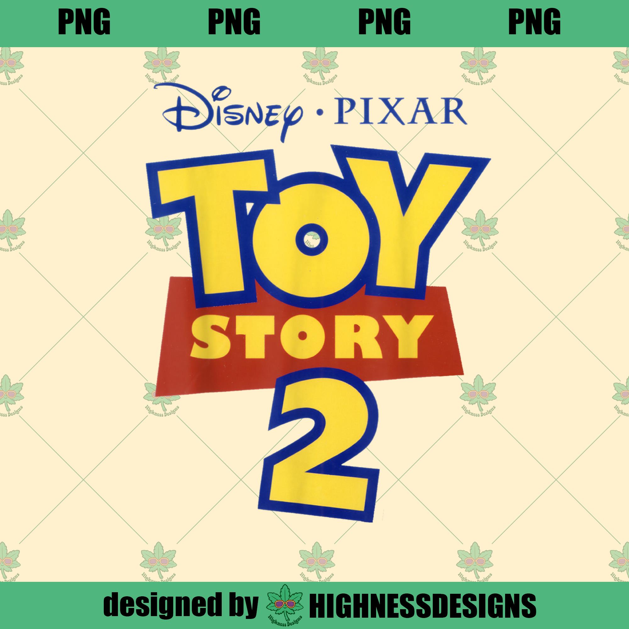 Disney Pixar Toy Story 2 Title Logo PNG Download - Inspire Uplift