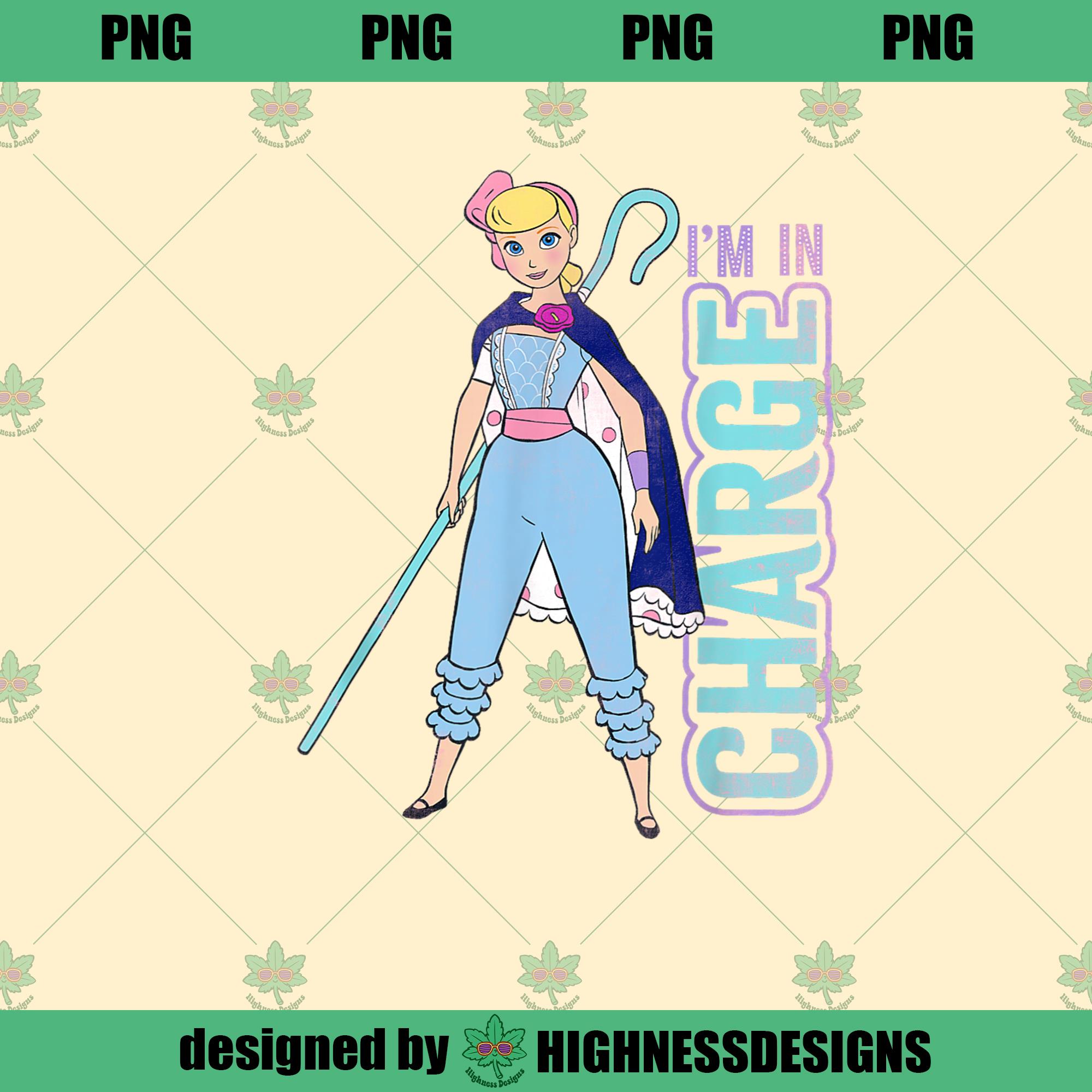 Disney Pixar Toy Story 4 Bo Peep Im In Charge PNG Download | Inspire Uplift