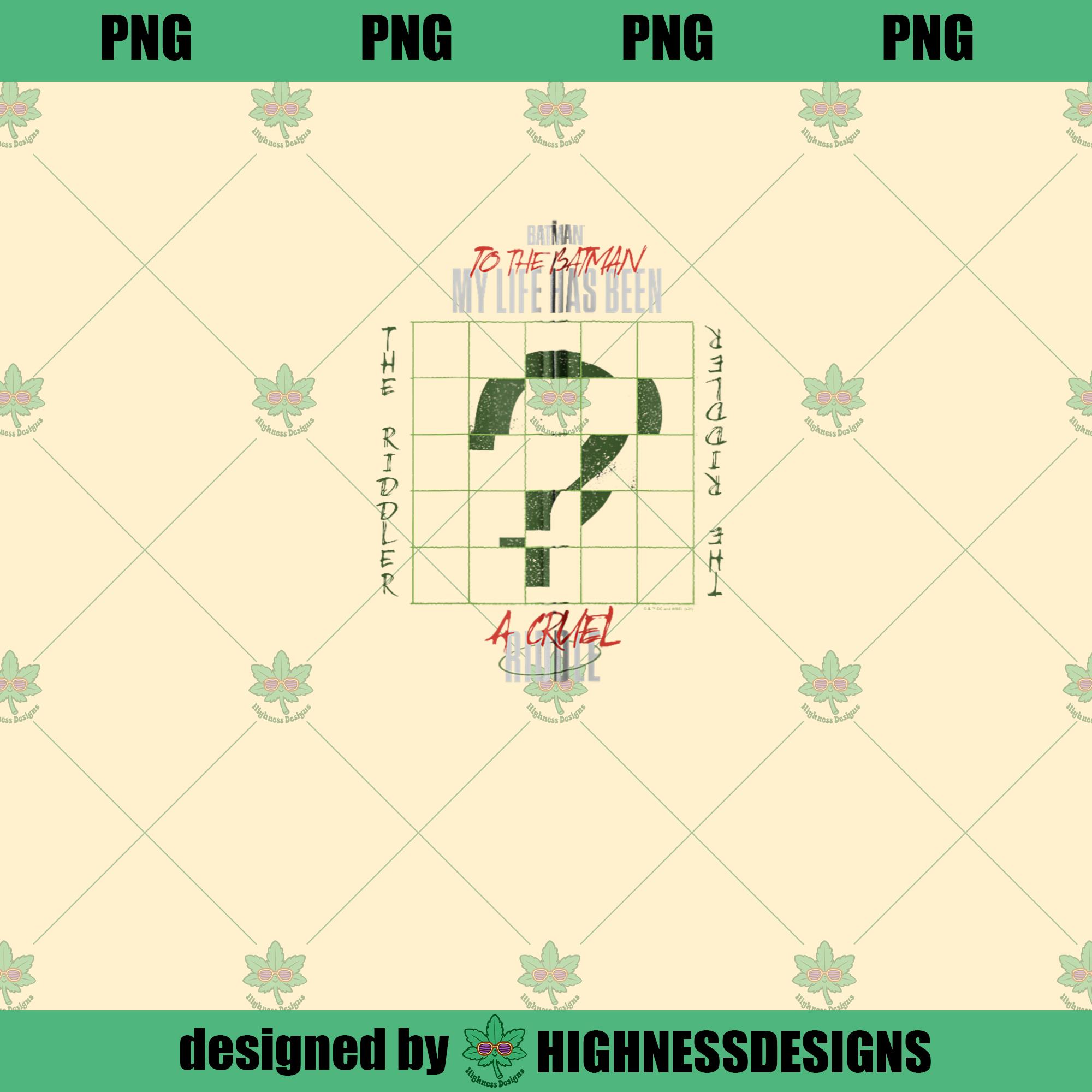 The Batman The Riddler Grid Question Mark Logo PNG Download | Inspire ...