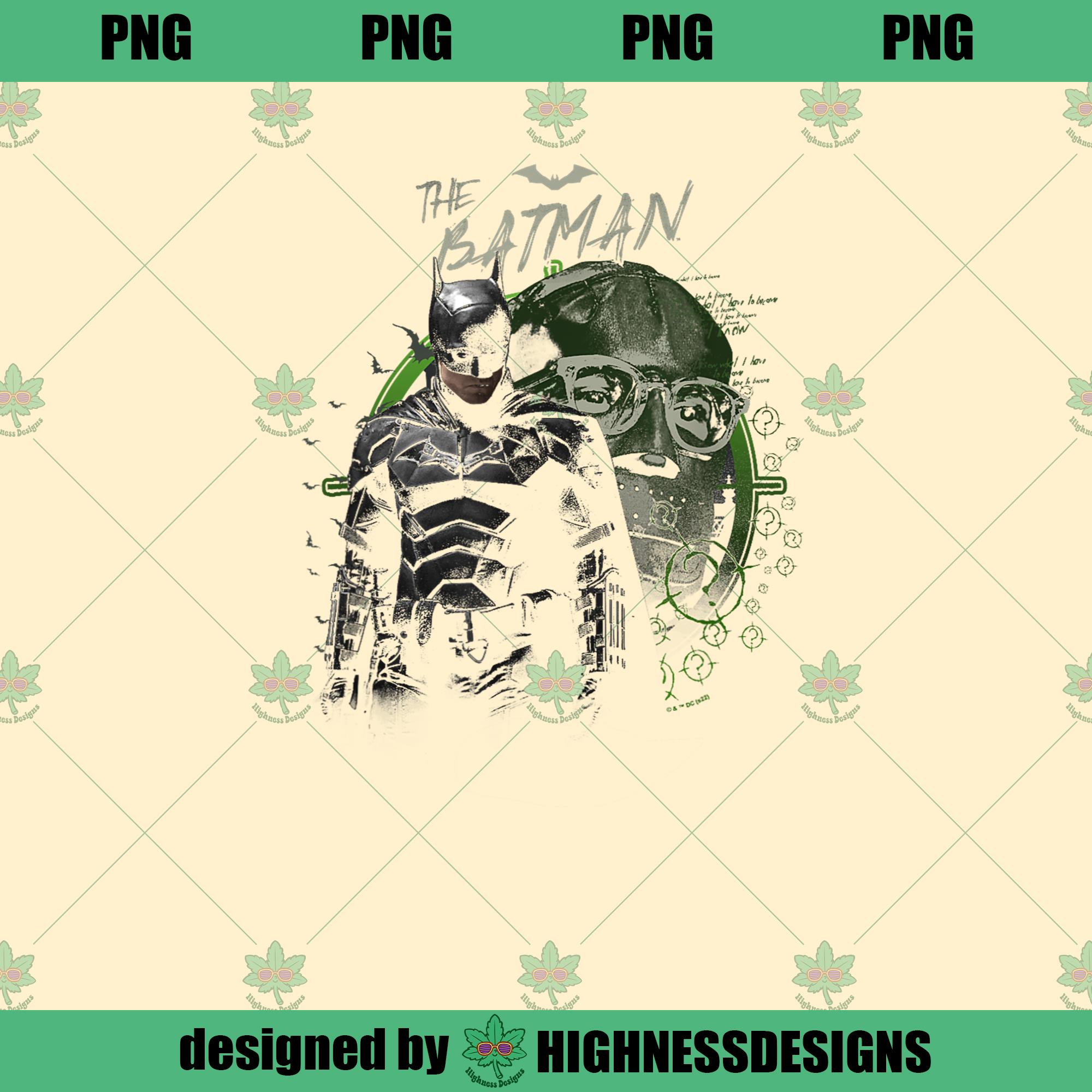 The Batman The Riddler Icons Poster PNG Download | Inspire Uplift