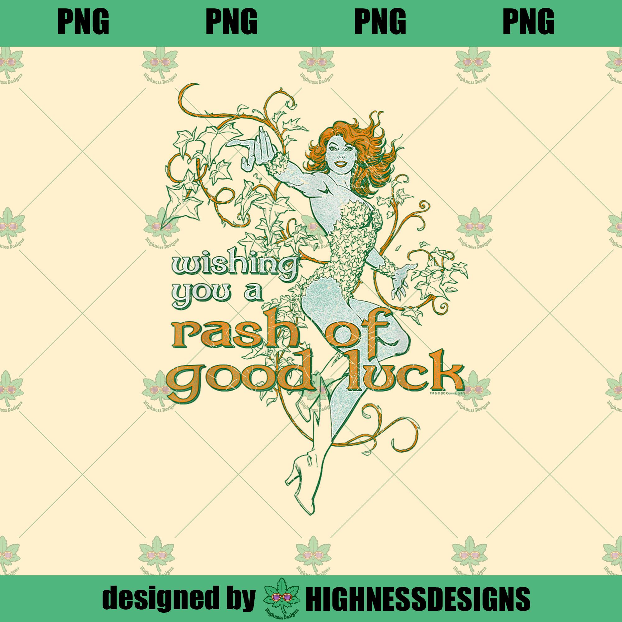 Batman Poison Ivy Rash of Good Luck PNG Download - Inspire Uplift
