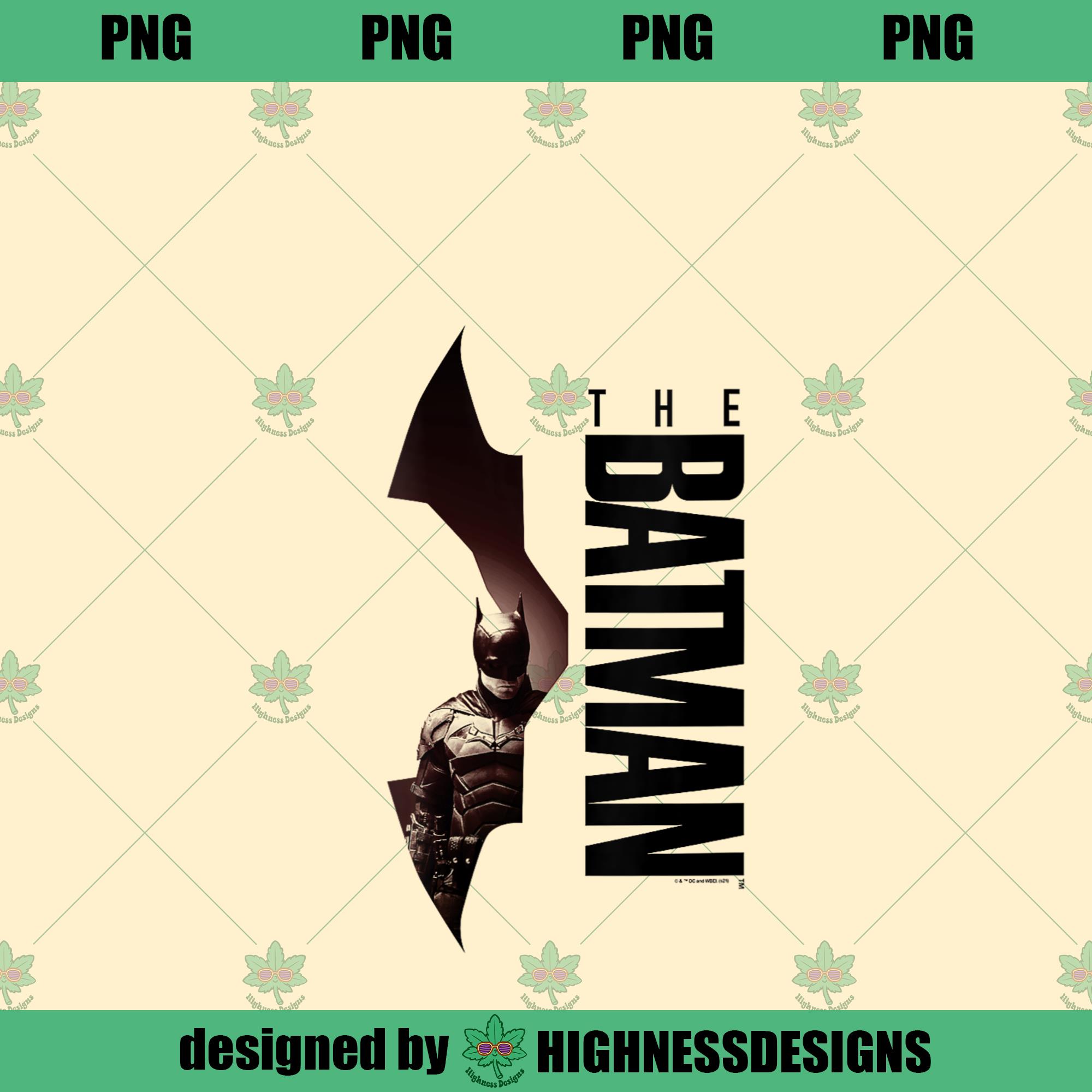 The Batman Vertical Silhouette Logo PNG Download | Inspire Uplift