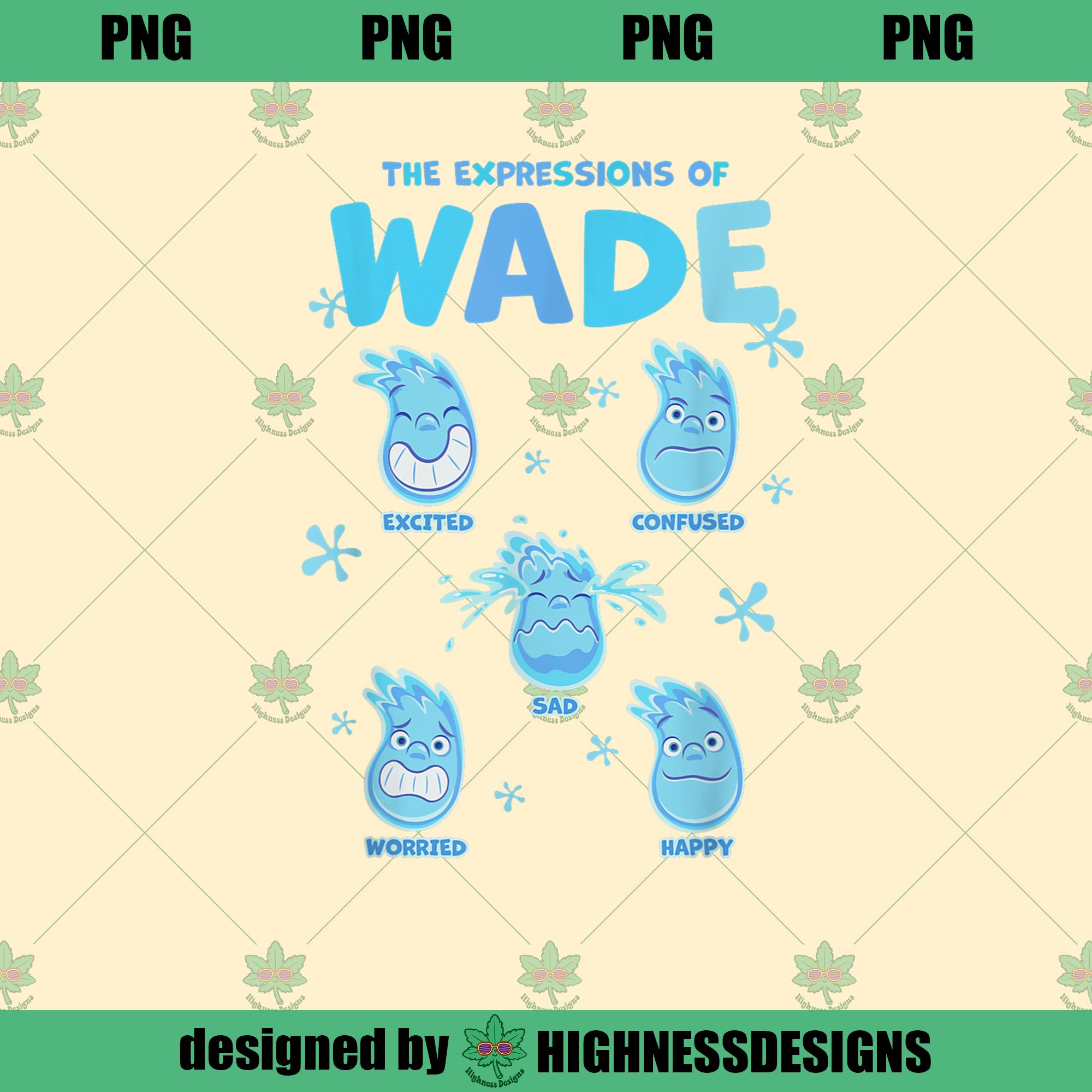 Disney Pixar Elemental The Expressions Of Wade Poster PNG Do | Inspire ...