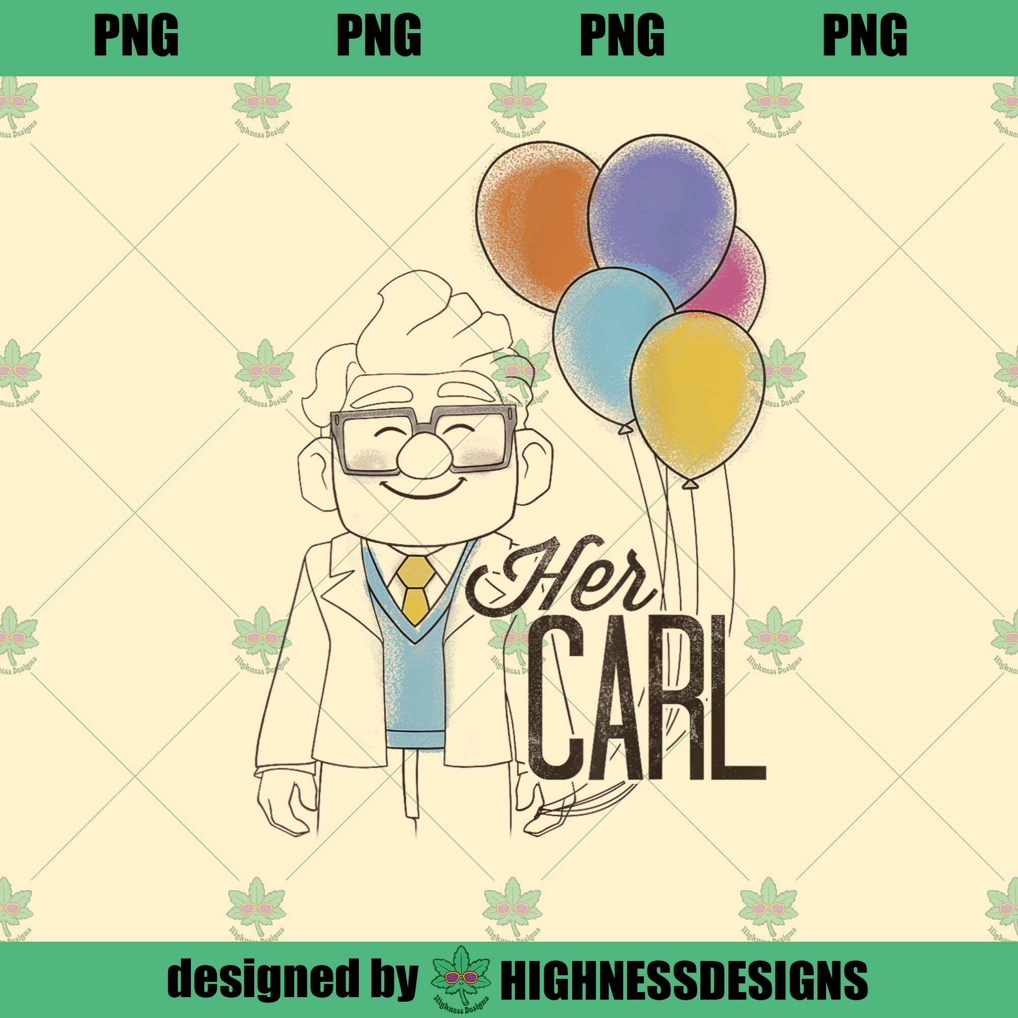 Disney Pixar Up Her Carl Couples PNG Download | Inspire Uplift