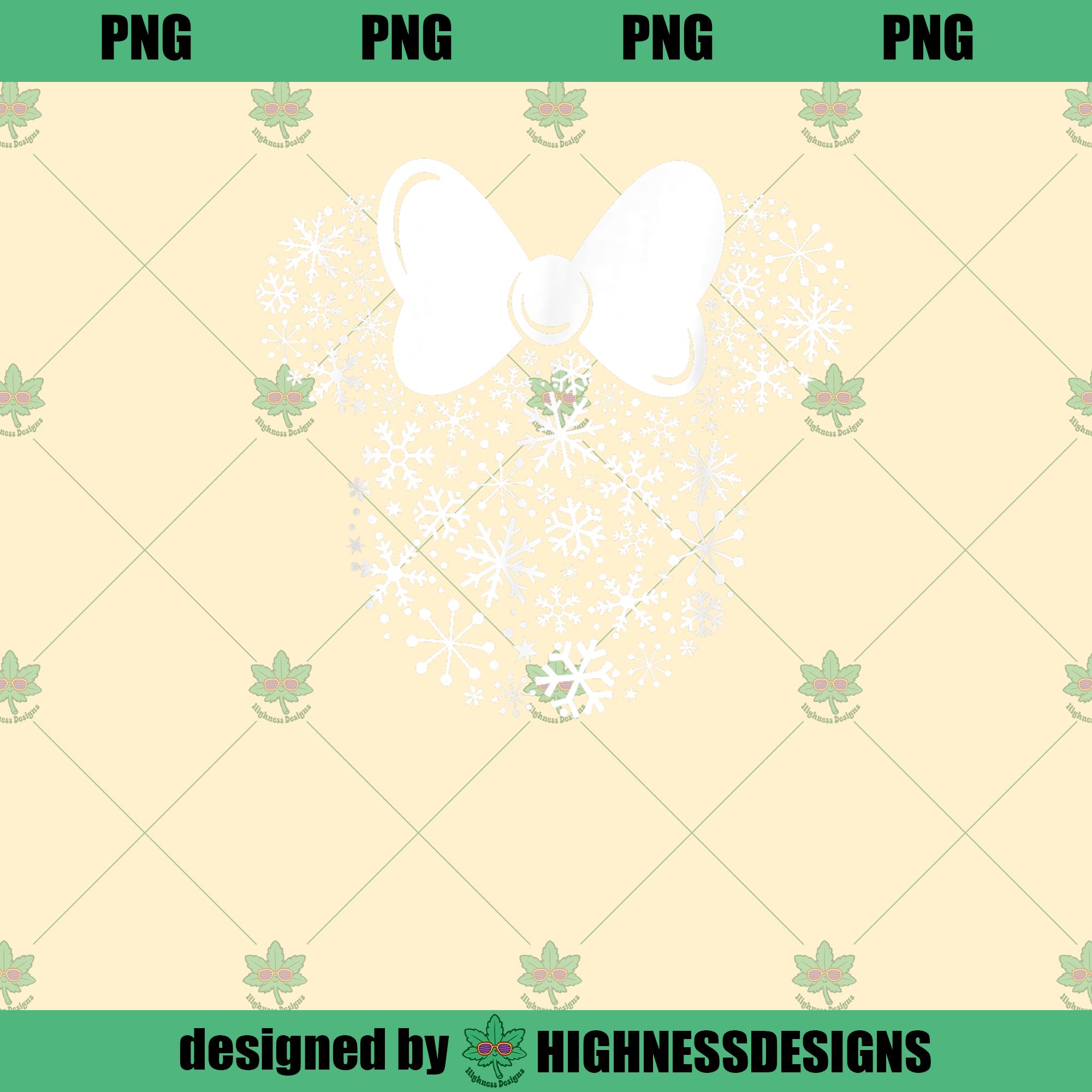 Disney Minnie Mouse Holiday Silhouette PNG Download - Inspire Uplift