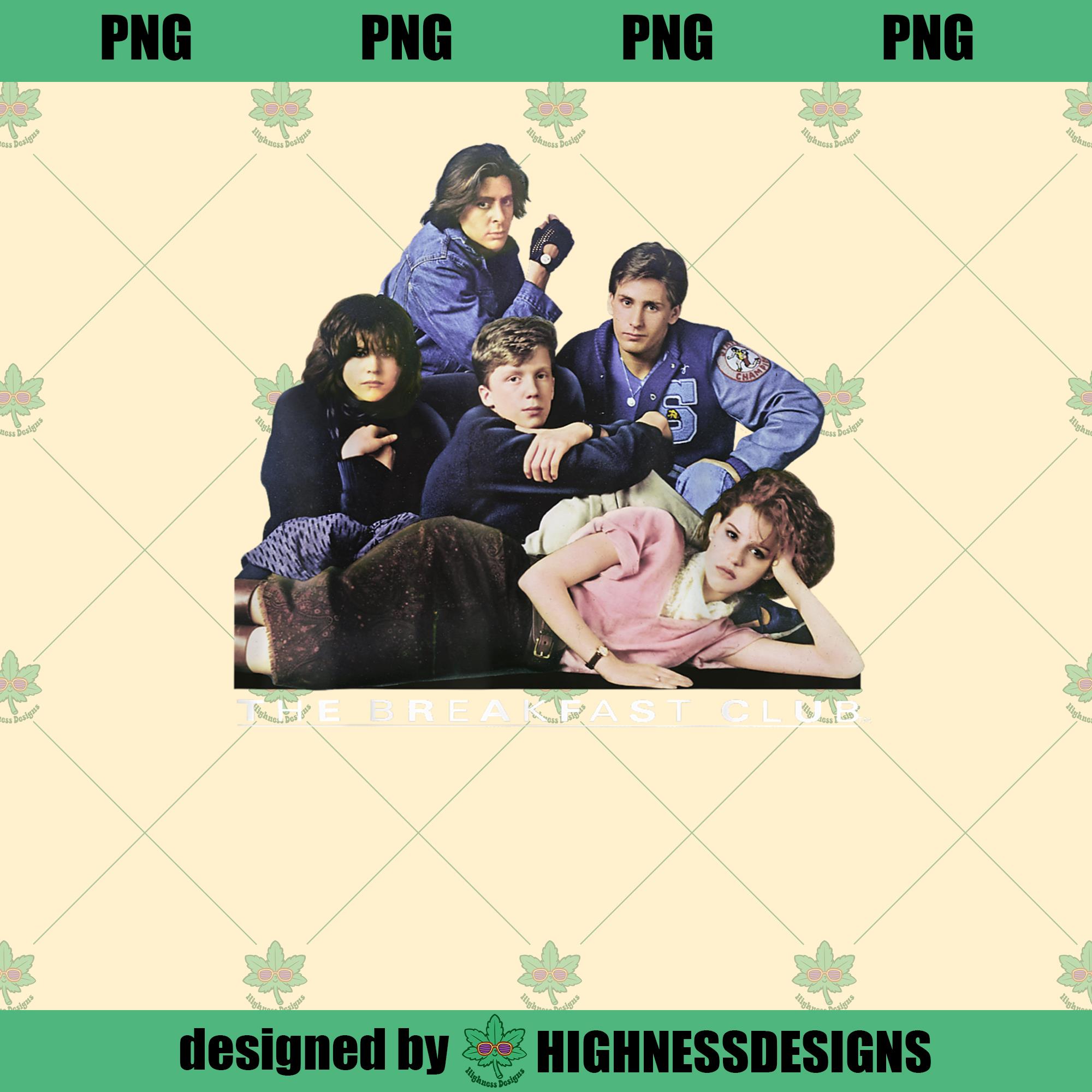 Breakfast Club Group Portrait Movie Logo PNG Download | Inspire Uplift