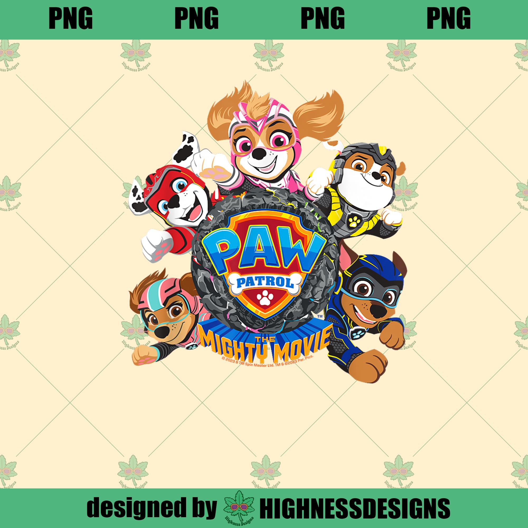 PAW Patrol The Mighty Movie Flying PNG Download | Inspire Uplift