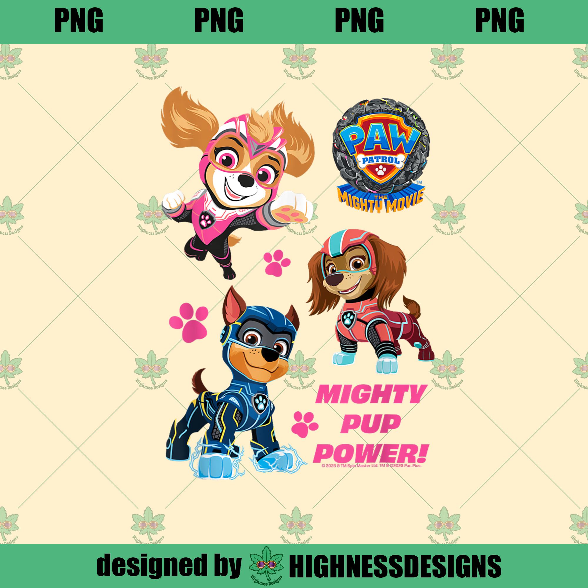 PAW Patrol The Mighty Movie Mighty Pup Power PNG Download | Inspire Uplift