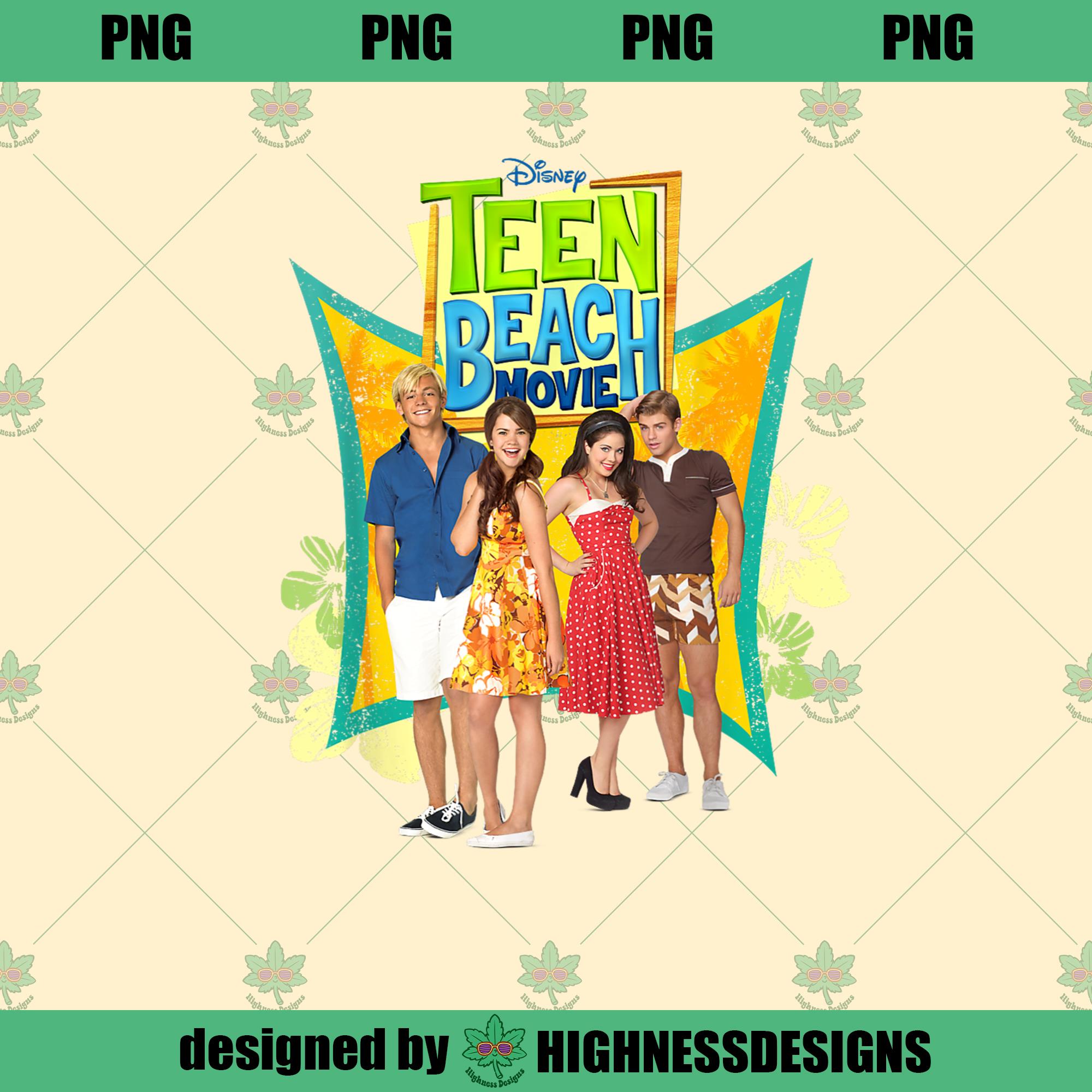 Disney Channel Teen Beach Movie Cast PNG Download | Inspire Uplift