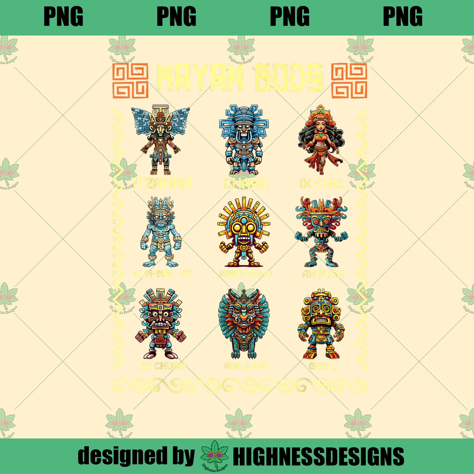 Ancient Mayan Gods Aztec Civilization Mythology DeitiesHighn - Inspire ...